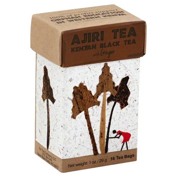 Ajiri Tea Kenyan Black Tea with Ginger - Shop Tea at H-E-B