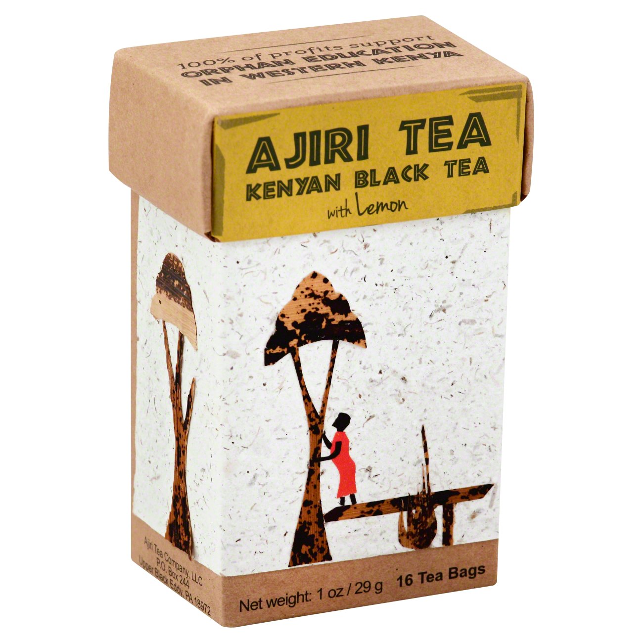 Ajiri Tea Kenyan Black Tea With Lemon - Shop Tea at H-E-B