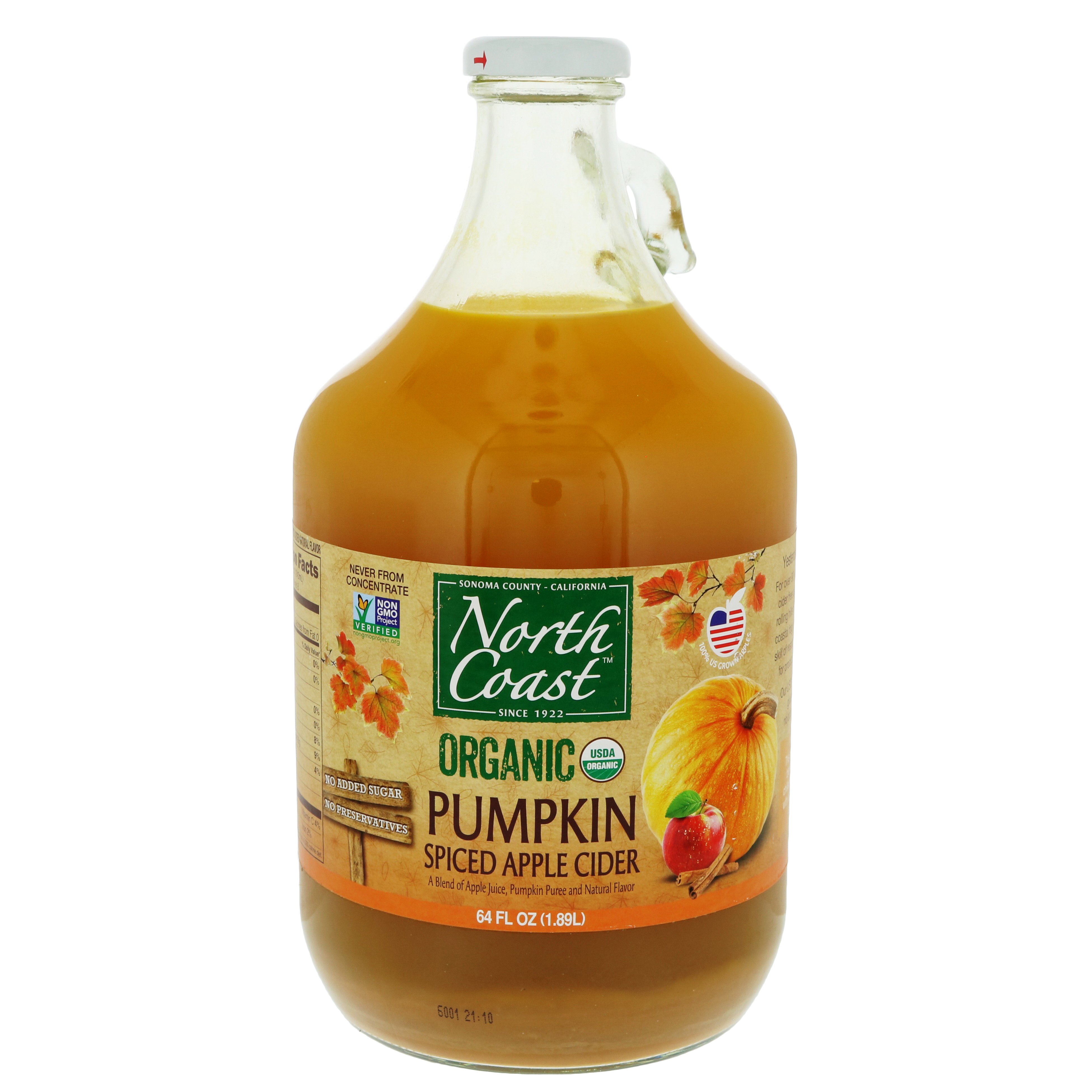 North Coast Organic Pumpkin Spiced Apple Cider - Shop Juice at H-E-B