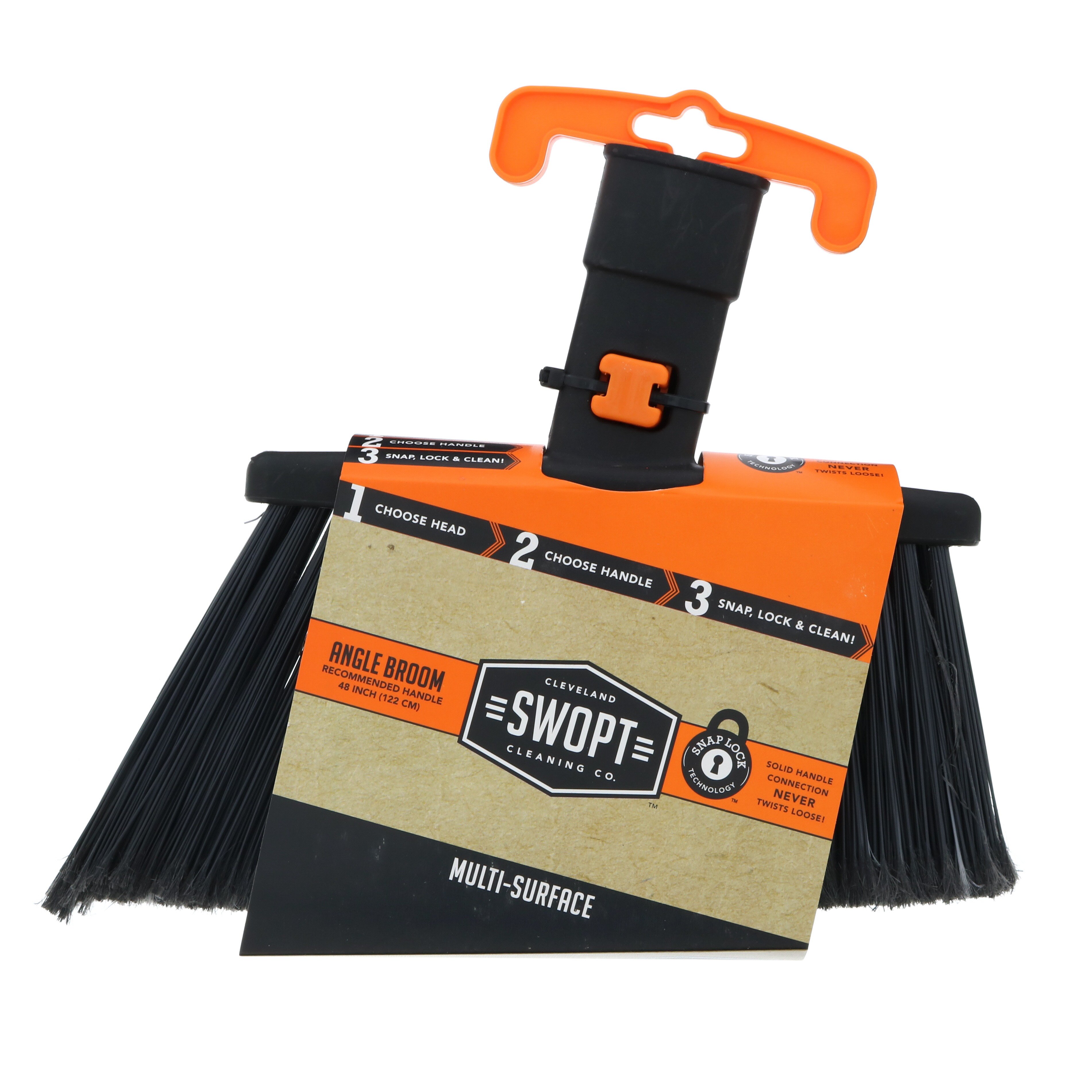 Swopt Cleaning Co. Standard Angle Broom Multi-surface - Shop Cleaning ...