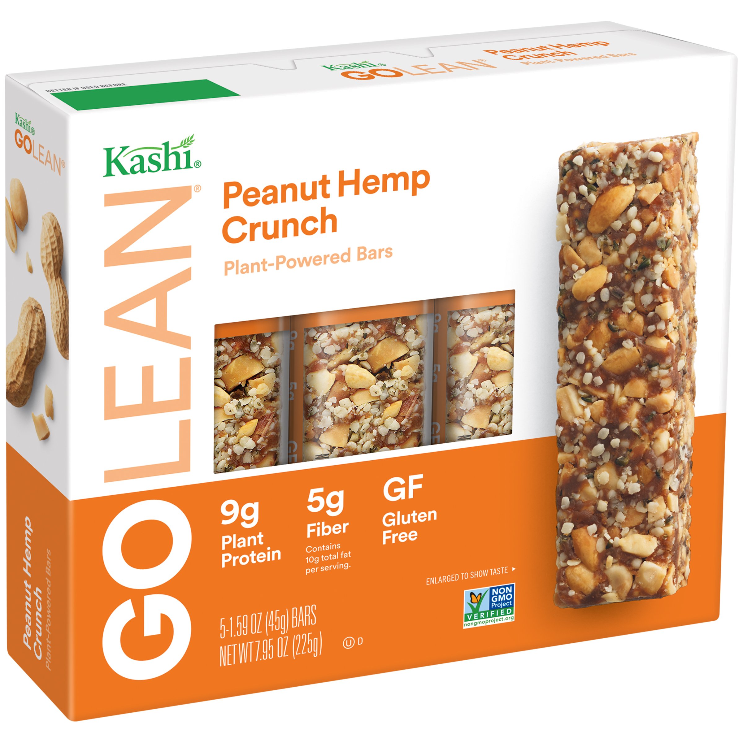 Kashi Go Lean Peanut Hemp Crunch - Shop Granola & snack bars at H-E-B
