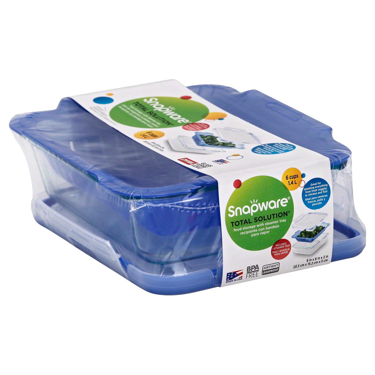 Snapware Total Solution Glass Rectangle Steamer Tray - Shop Food ...