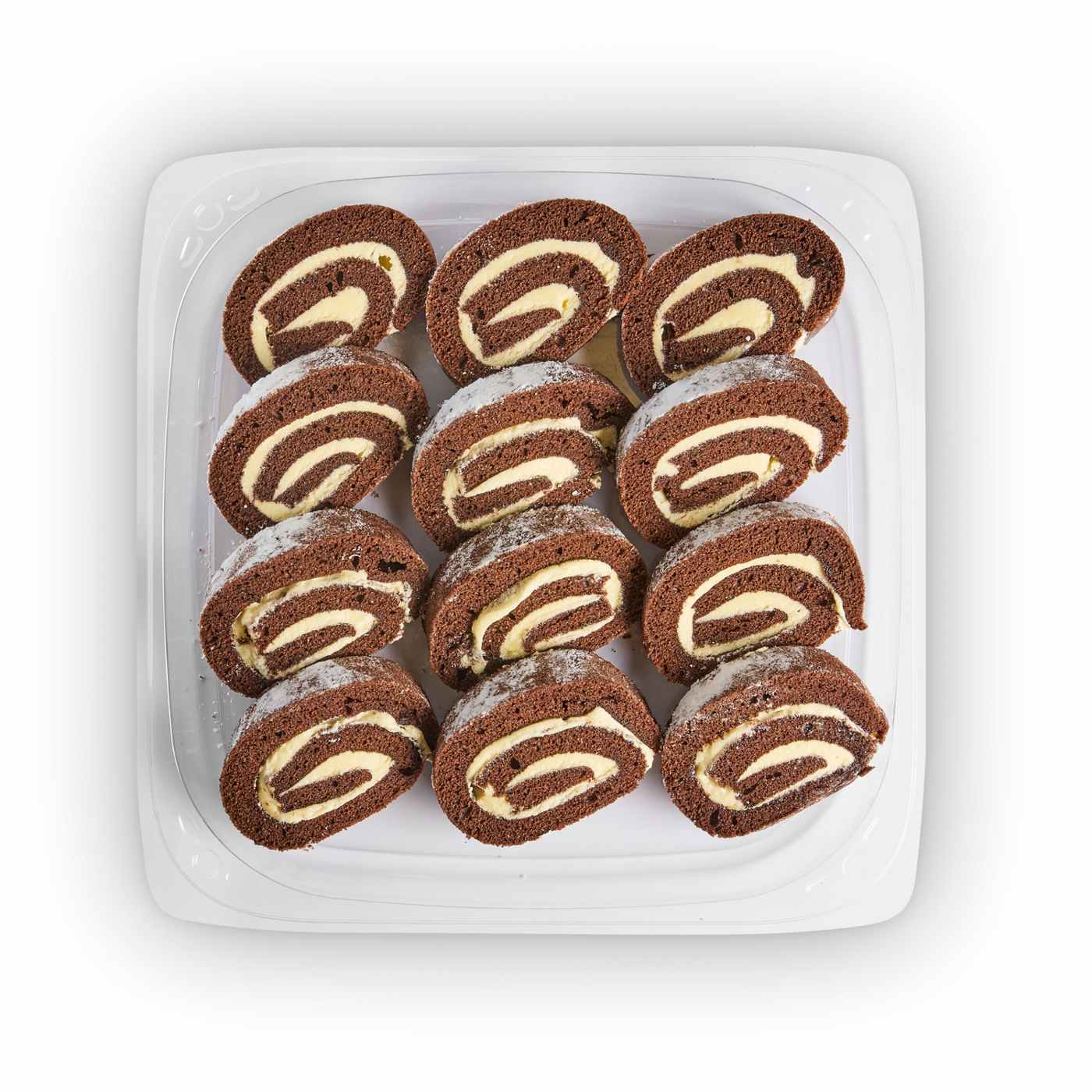 H-E-B Bakery Party Tray - Chocolate Cake Rolls - Shop Standard party ...