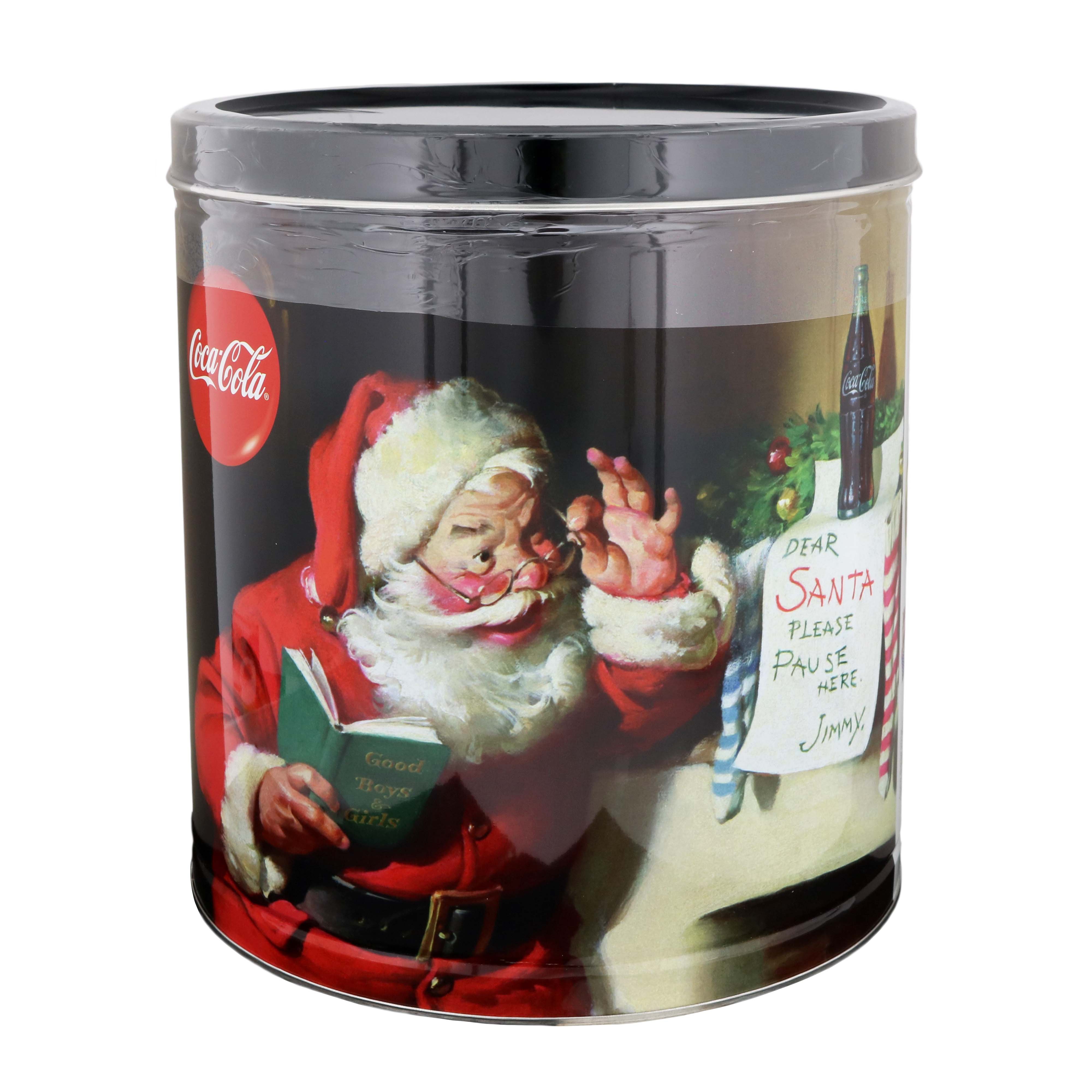 Signature Brands Coke Santa Popcorn Tin - Shop Popcorn at H-E-B