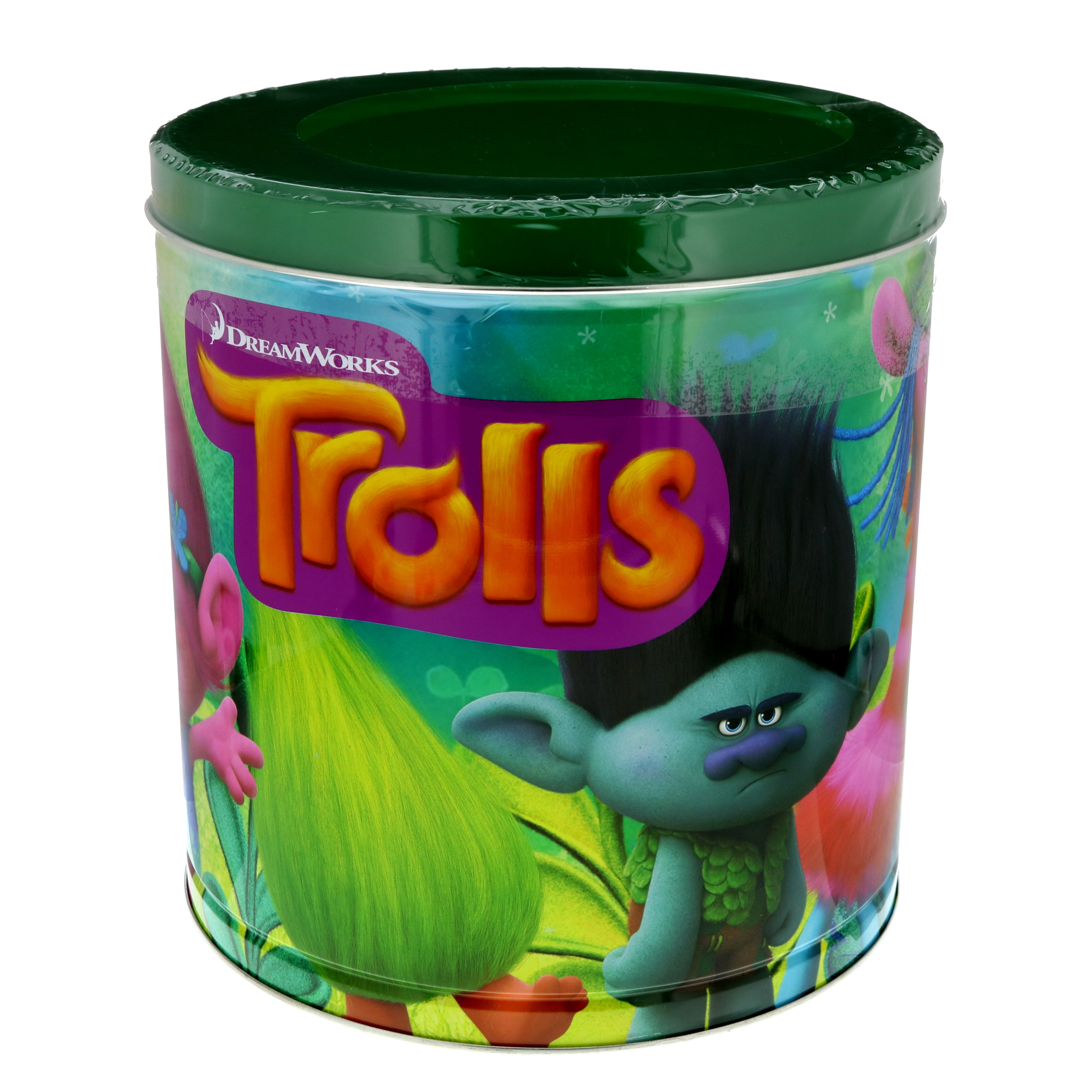 Signature Brands Trolls Popcorn Tin - Shop Snacks & Candy at H-E-B