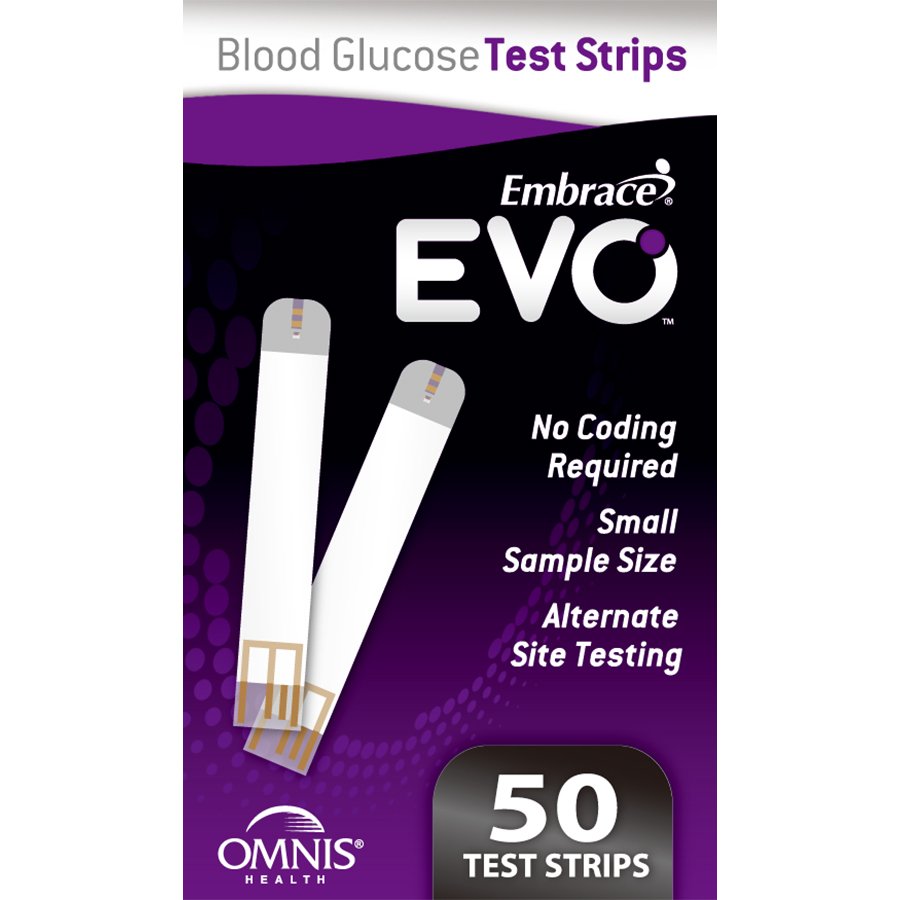 Embrace Evo Blood Glucose Test - Shop Test strips at H-E-B