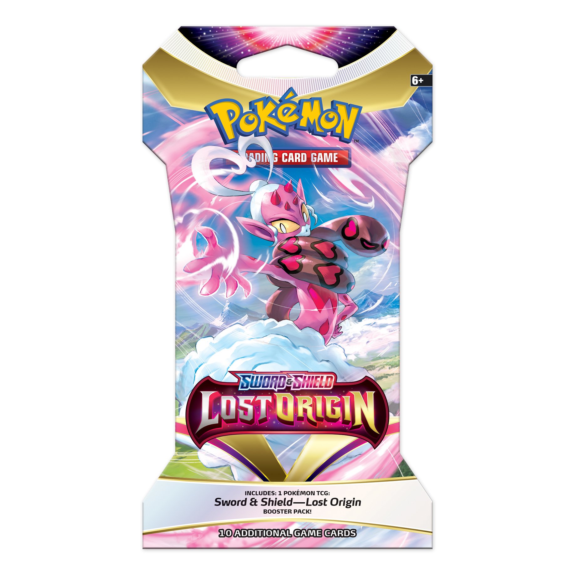 Pokemon Sword & Shield Sleeved Booster Pack - Lost Origin - Shop Games ...
