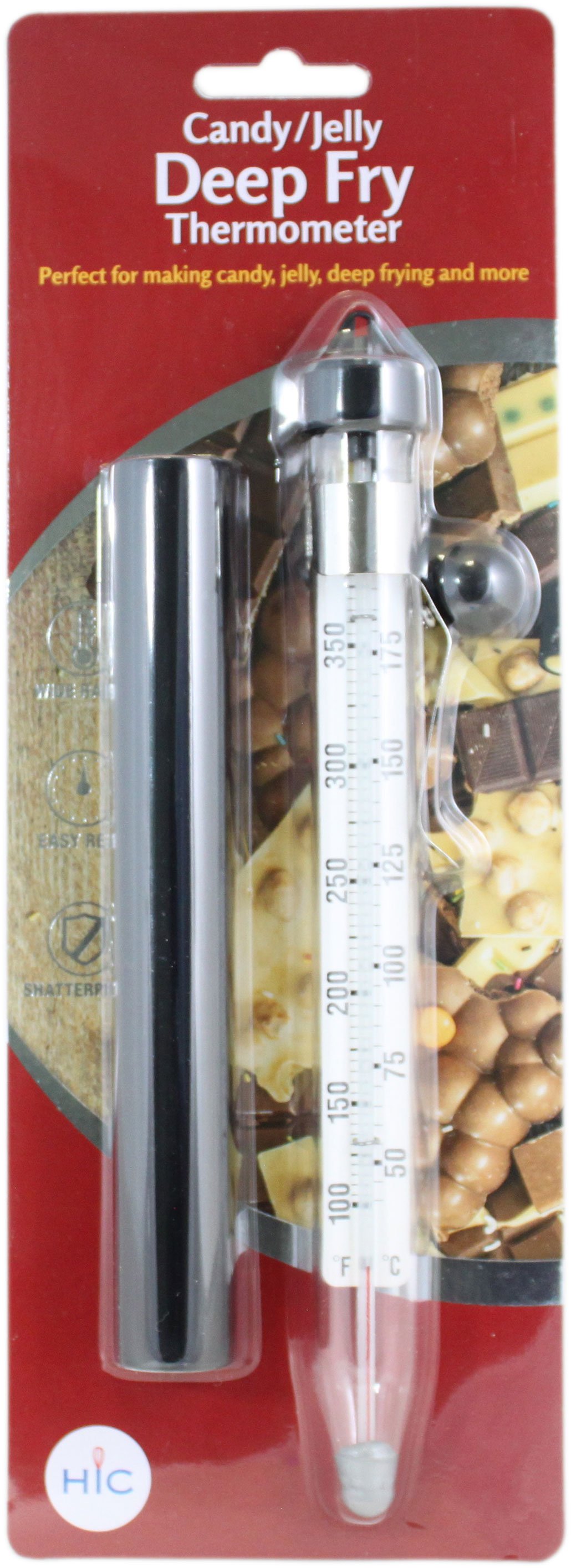 HAROLD IMPORT Candy/ Deep Fry Glass Thermometer - Shop Utensils ...