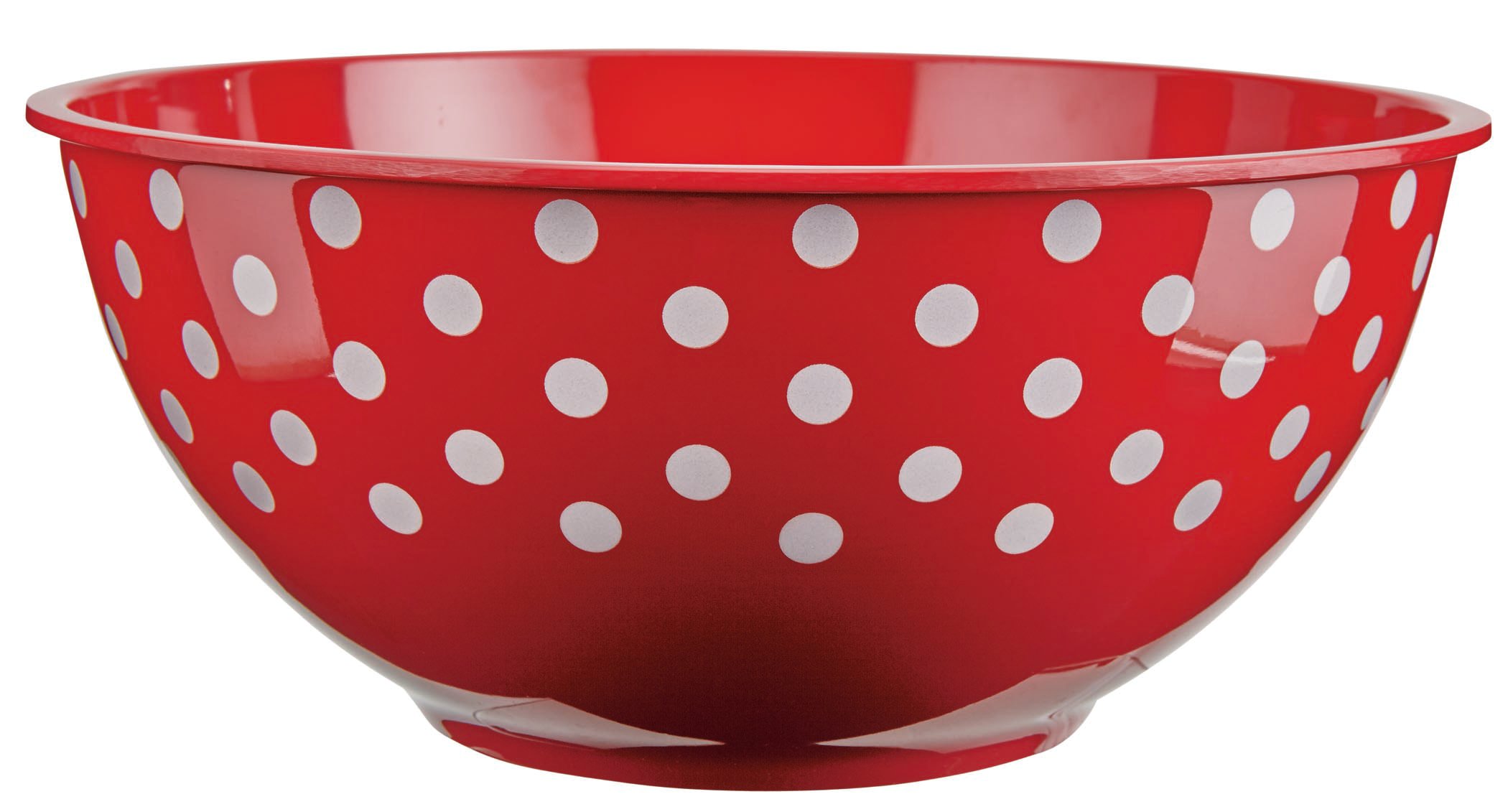 Cocinaware Red White Dots 5.8 QT Mixing Bowl - Shop Mixing bowls at H-E-B