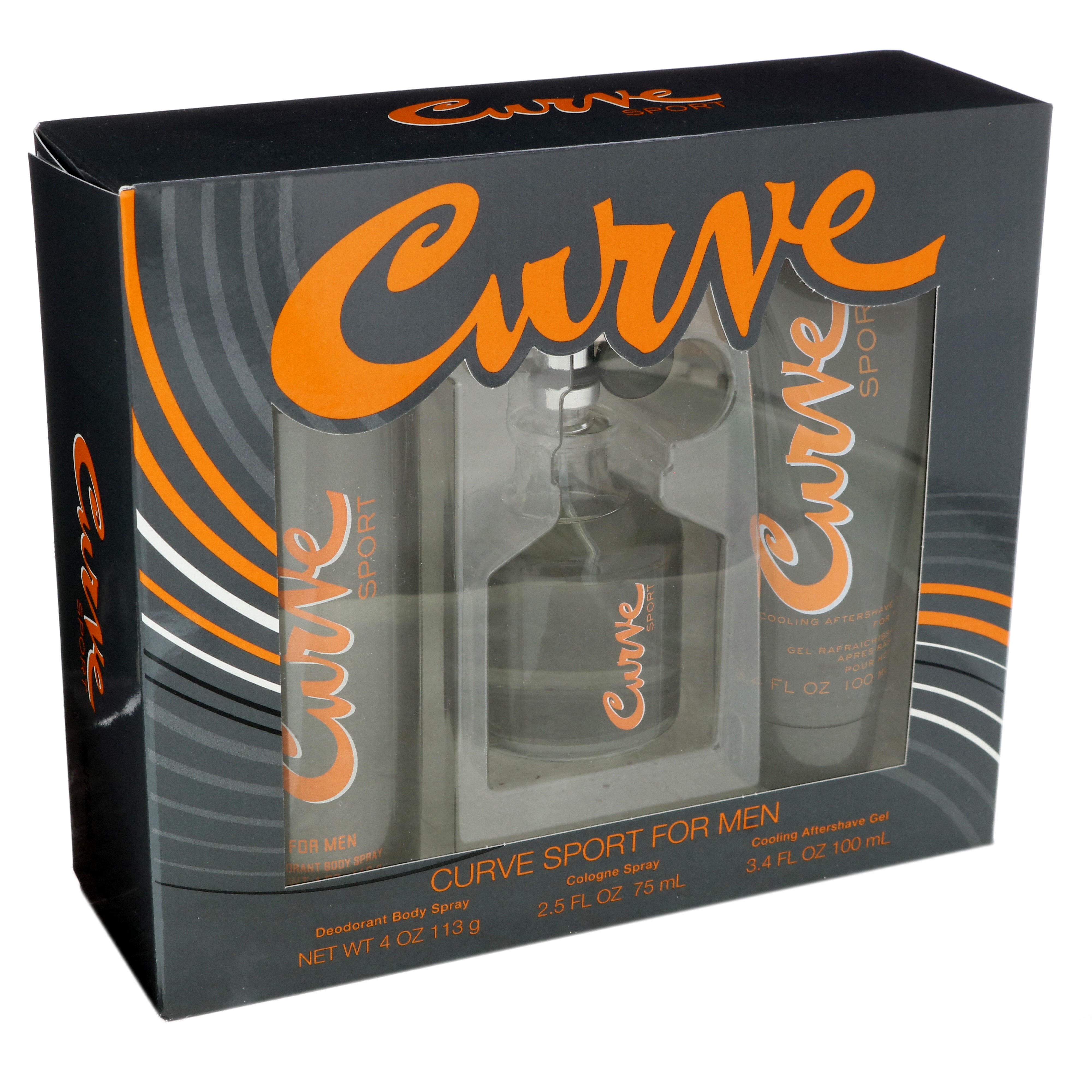 Curve Sport Mens 3 Piece Set - Shop Deodorant & antiperspirant at H-E-B