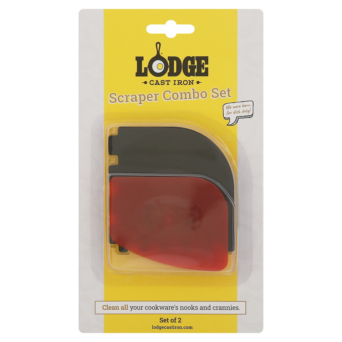 Lodge Pan Scraper Set - Shop Sponges & scrubbers at H-E-B