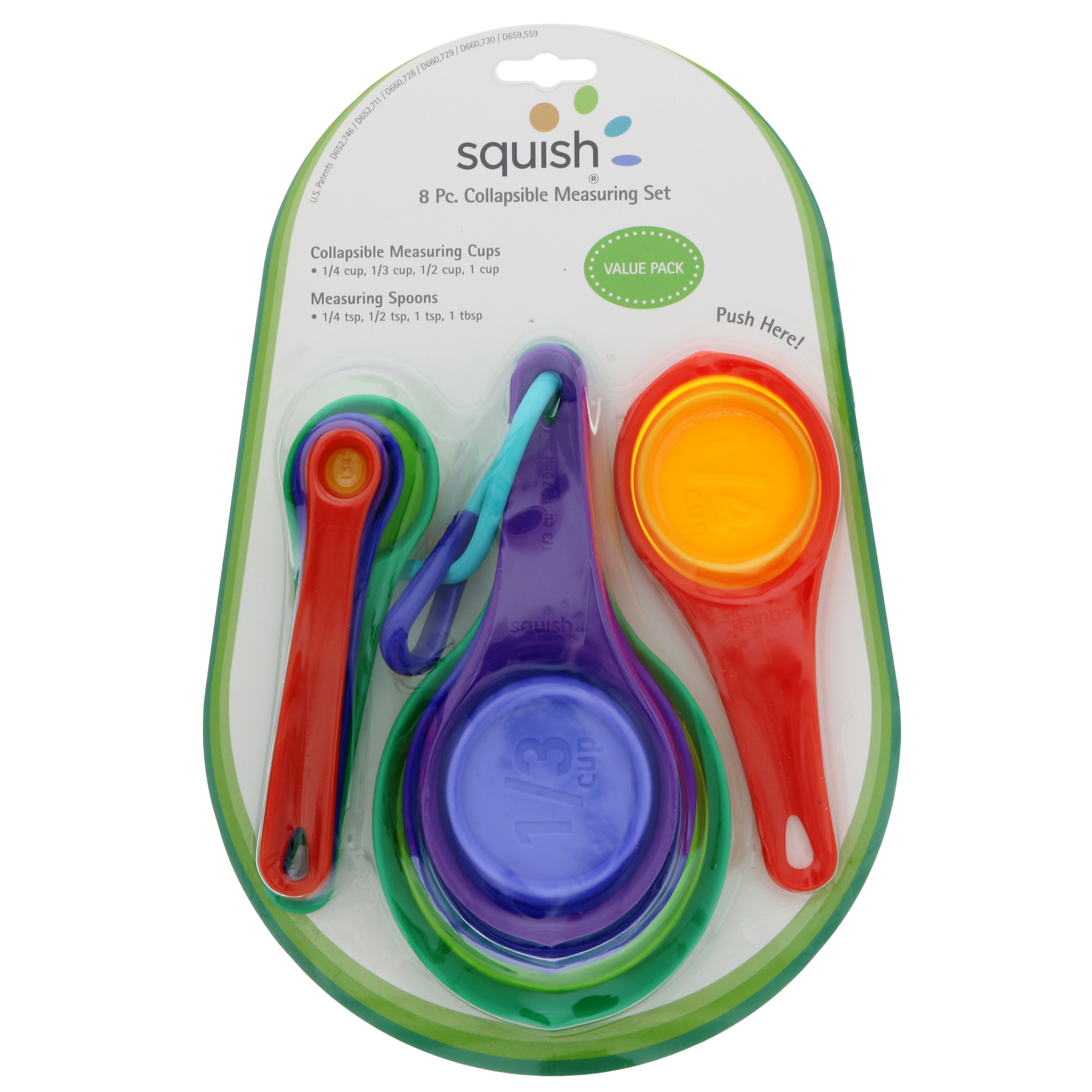 Squish Collapsible Measuring Cup & Spoon Set - Shop Utensils & gadgets ...