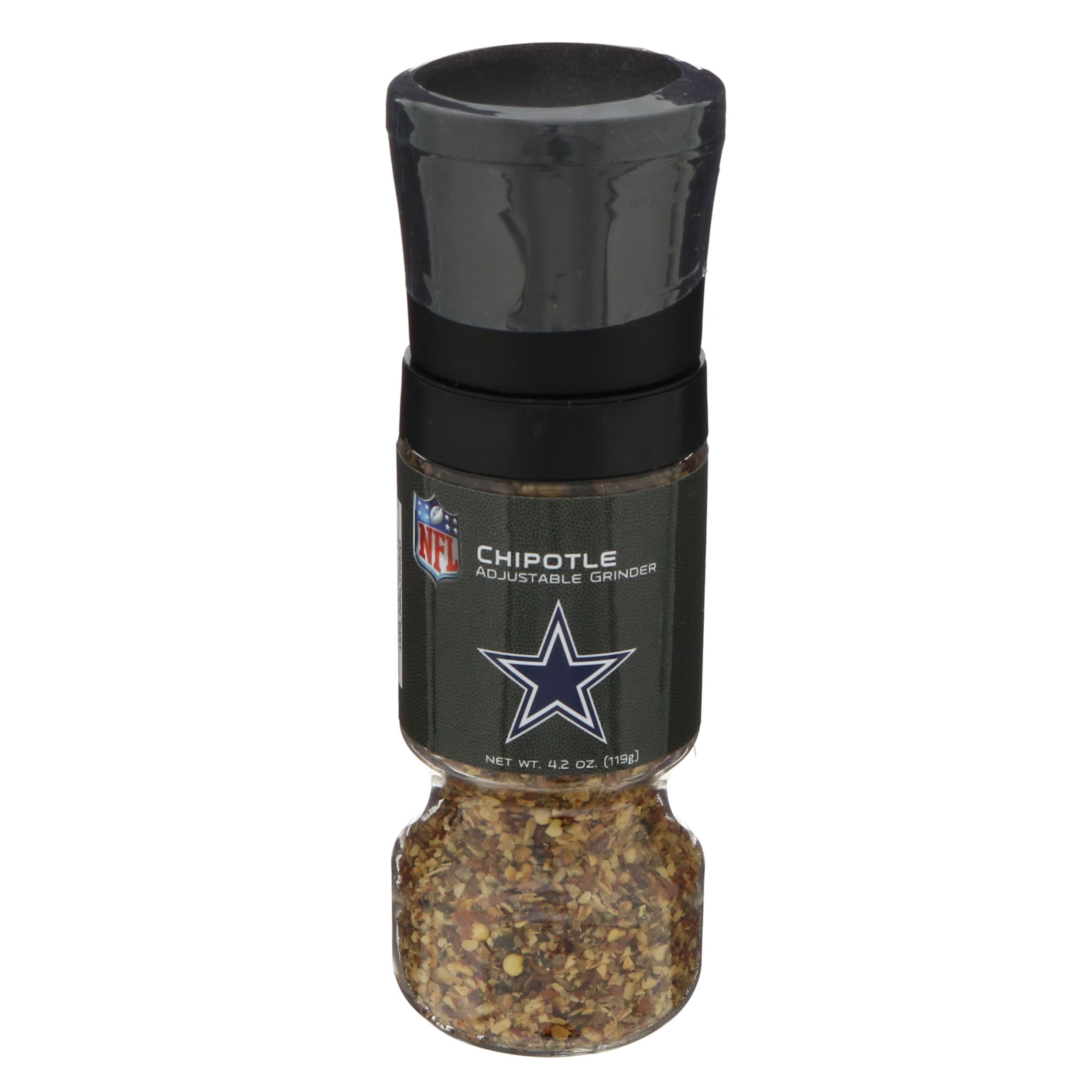 NFL Dallas Cowboys Chipotle Adjustable Grinder - Shop Herbs & spices at ...