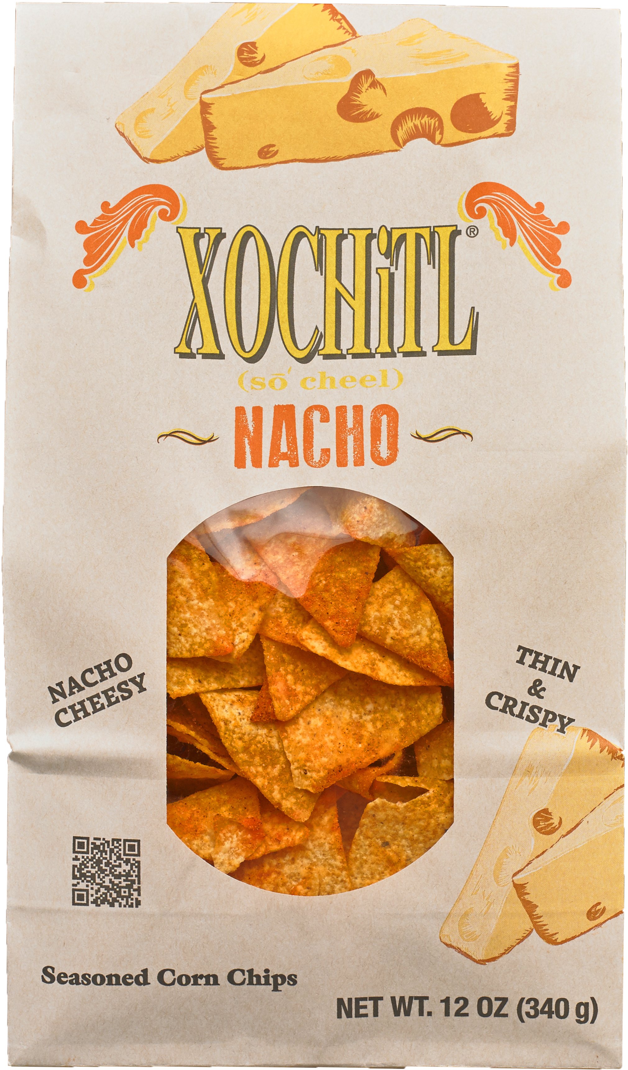 Xochitl Nacho Cheese Tortilla Chips, 12 oz | Central Market - Really ...