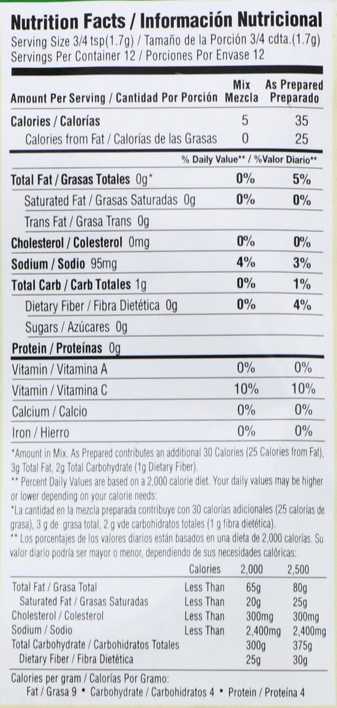 Concord Foods Fresh Success Authentic Guacamole Mix - Shop Salsa & dip ...