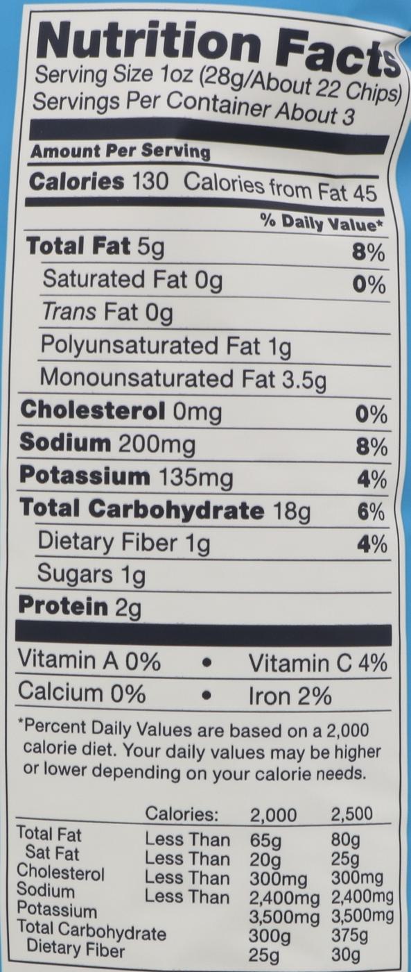 Popchips Salted Potato Ridges - Shop Chips at H-E-B