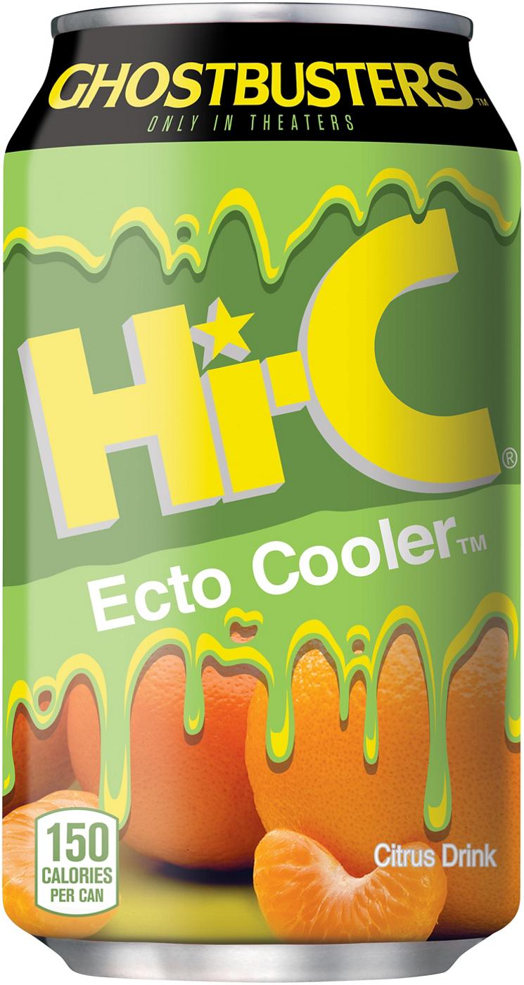 Hi-C Ghostbusters Ecto Cooler Cans - ONLINE EXCLUSIVE - Shop Juice at H-E-B