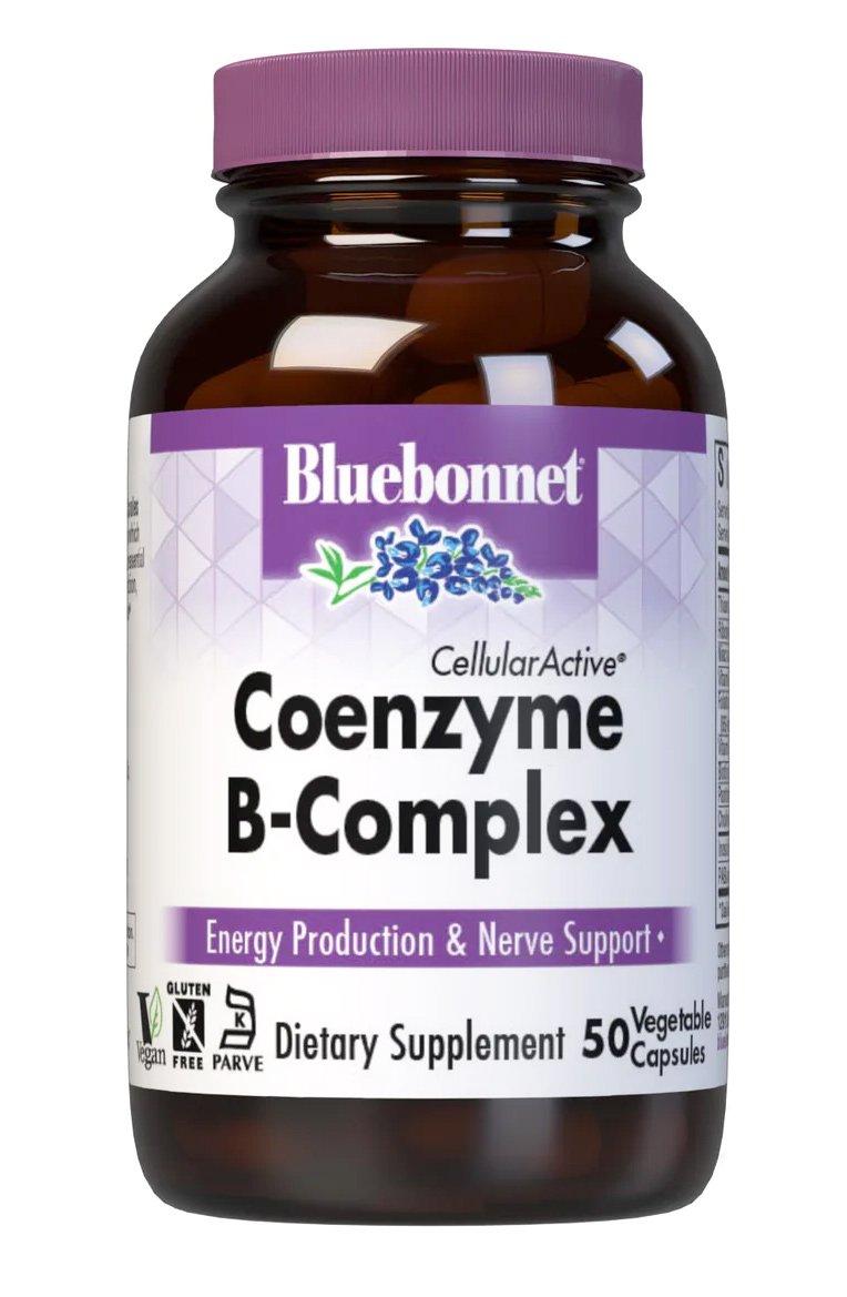 Bluebonnet Cellilaractive Coenzyme B-Complex Vegetable Capsules - Shop ...
