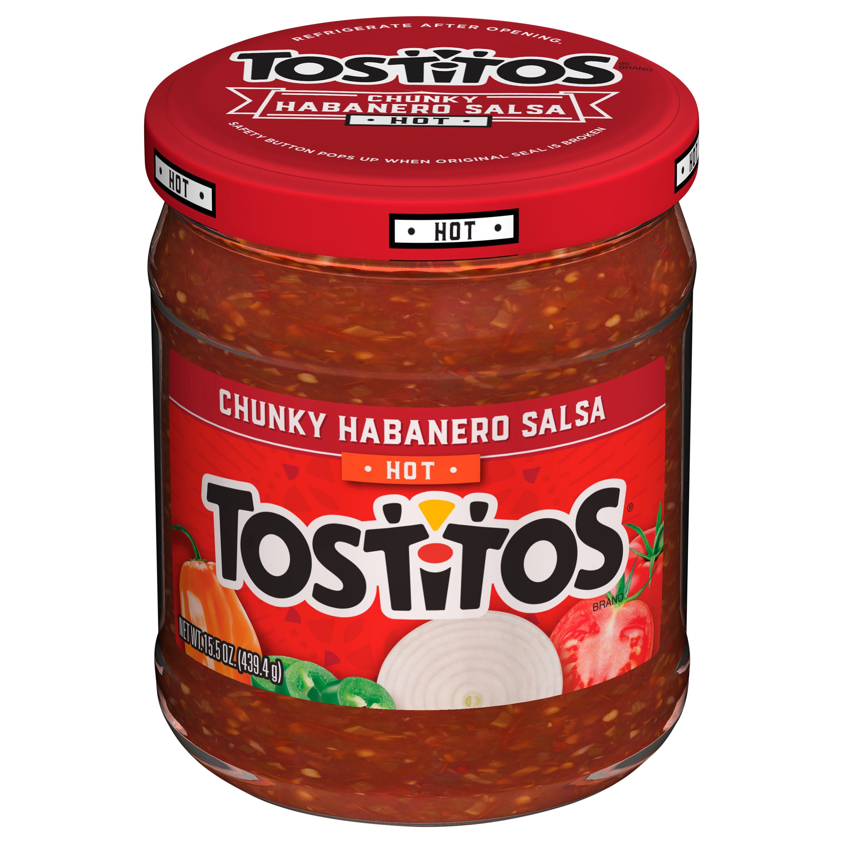 Tostitos Hot Chunky Habanero Salsa - Shop Salsa & dip at H-E-B
