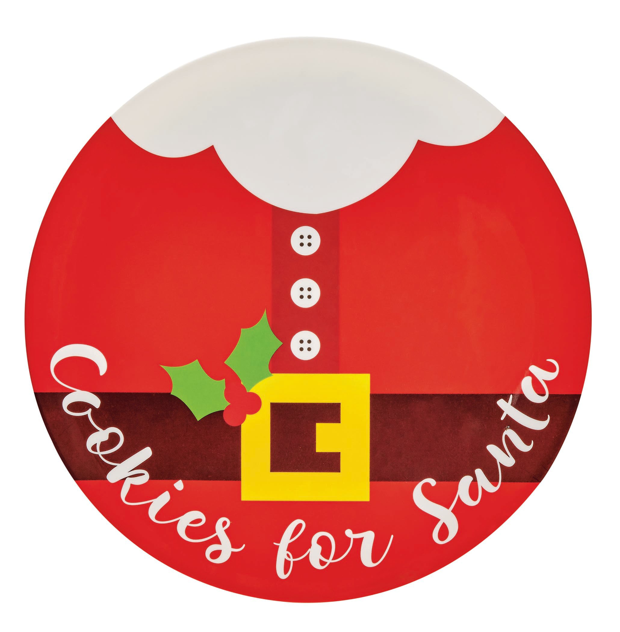 Holiday Market Cookies for Santa 14" Round Serving Platter - Shop ...