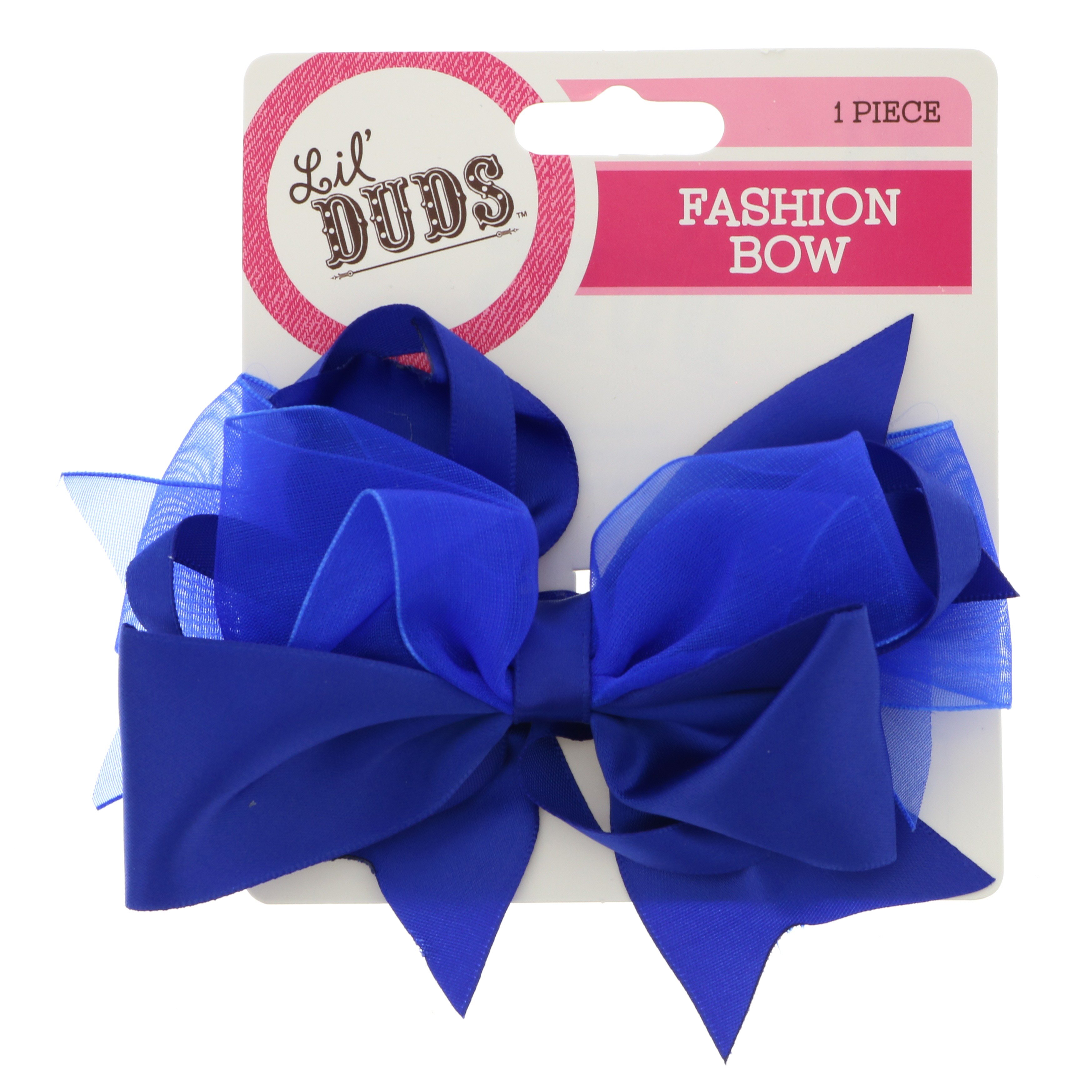 Lil' Duds Royal Blue Fashion Hair Bow - Shop Hats & hair accessories at ...