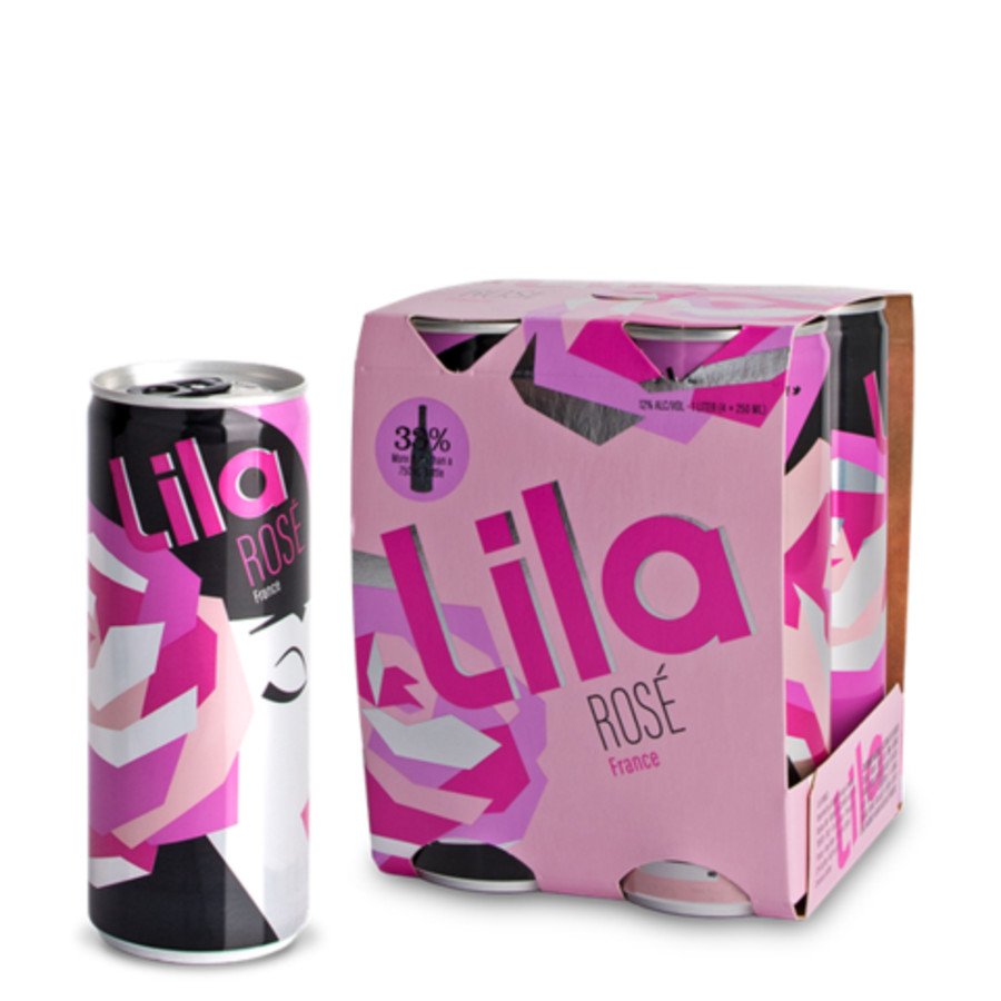 Lila Rosé 250 mL Cans - Shop Wine at H-E-B