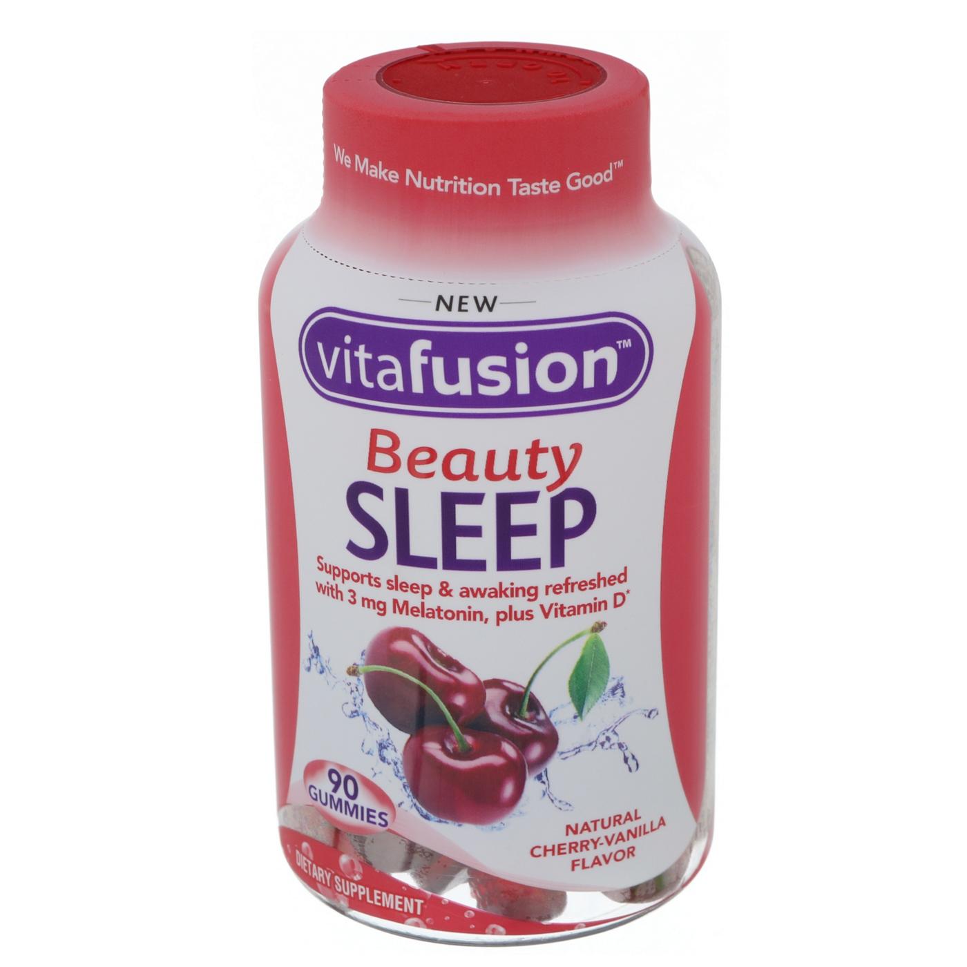 VitaFusion Beauty Sleep Cherry Vanilla Gummies - Shop Sleep & snoring ...