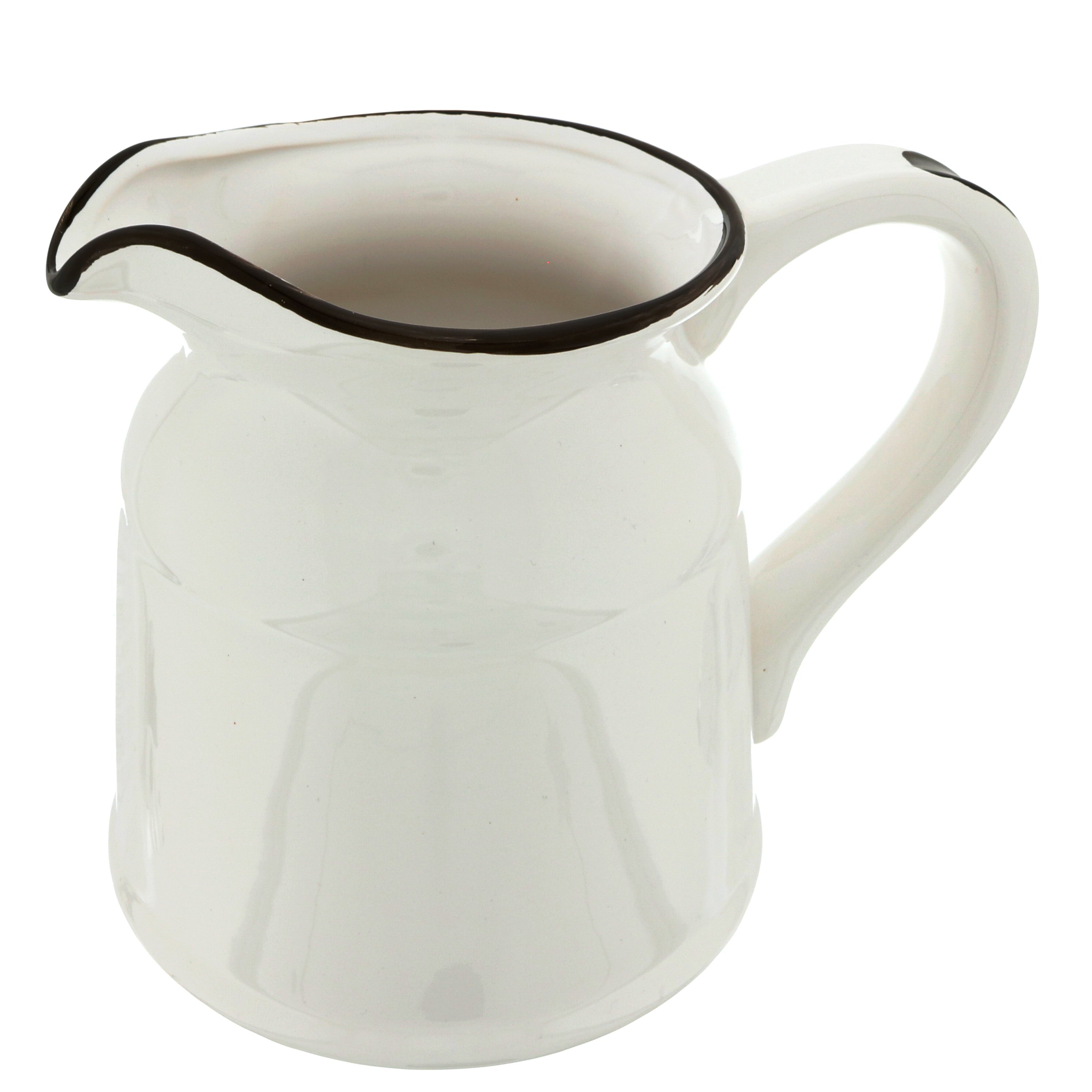Home Essentials & Beyond Turino White Large 90oz Pitcher - Shop ...