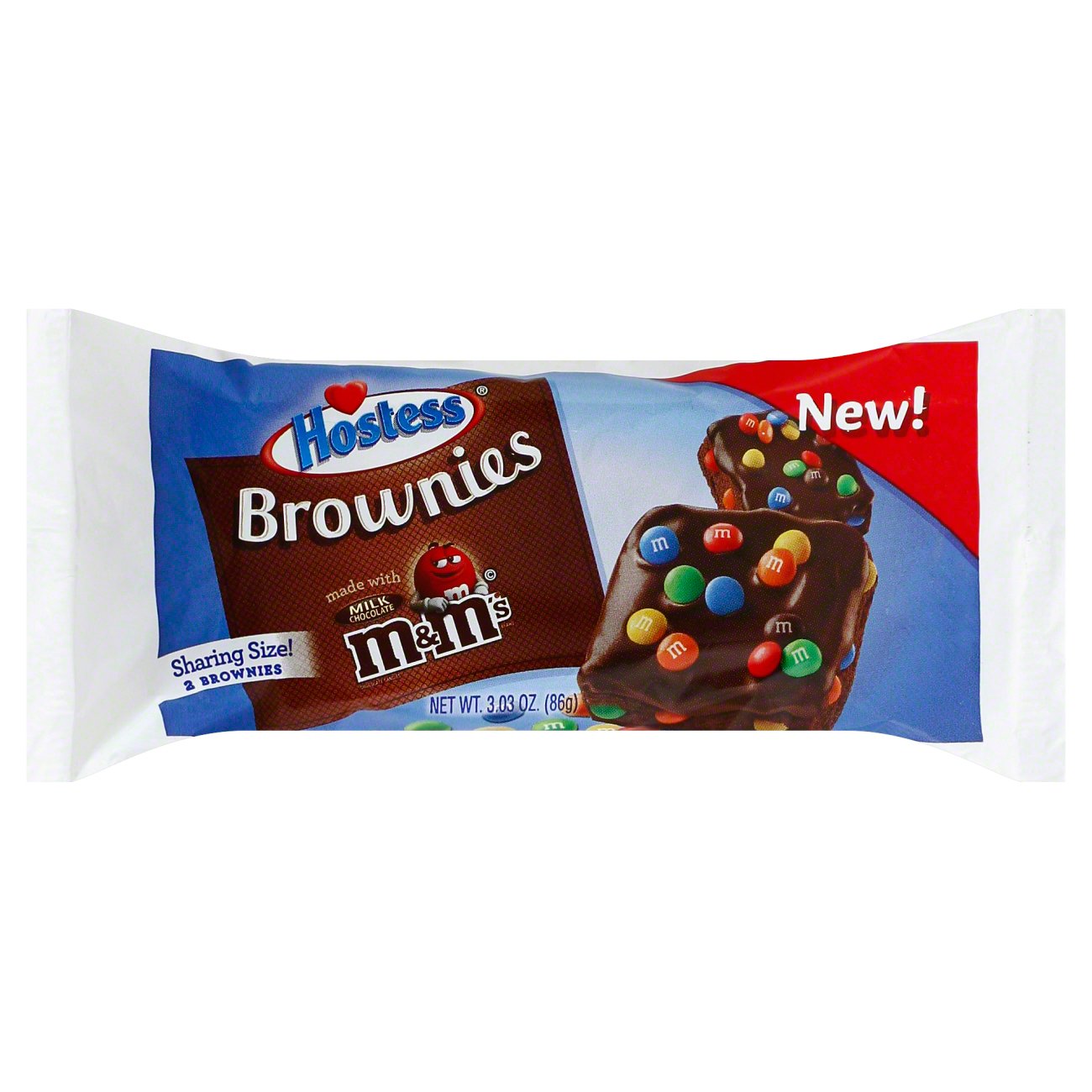 Hostess Sweet Shop M & M's Brownies Single Serve 2 Count - Shop Snack ...