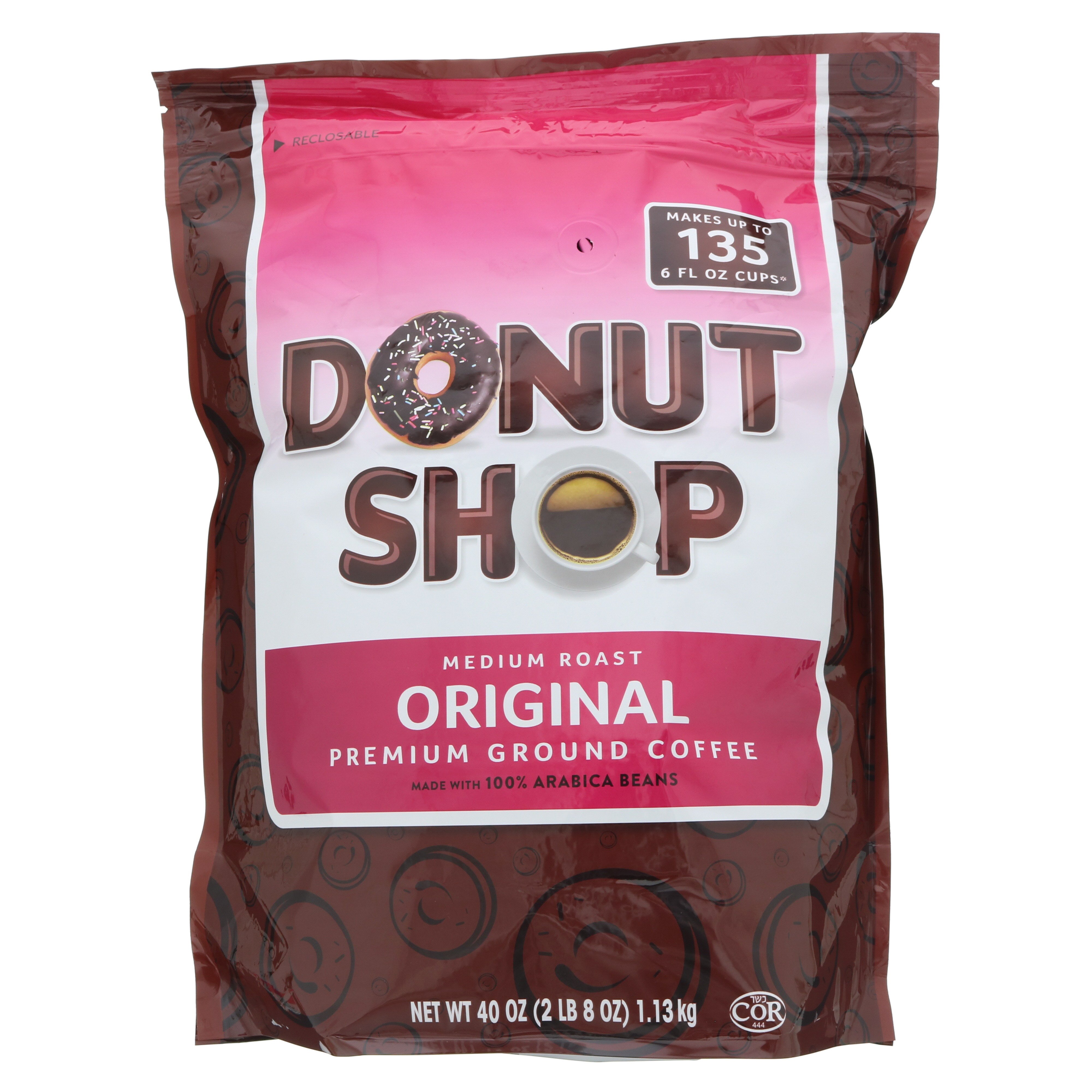 Donut Shop Medium Roast Original Premium Ground Coffee - Shop Coffee at ...