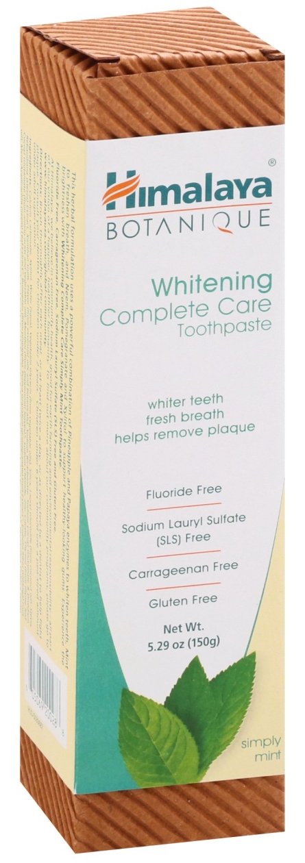 Himalaya Botanique Whitening Complete Care Toothpaste - Simply Mint ...