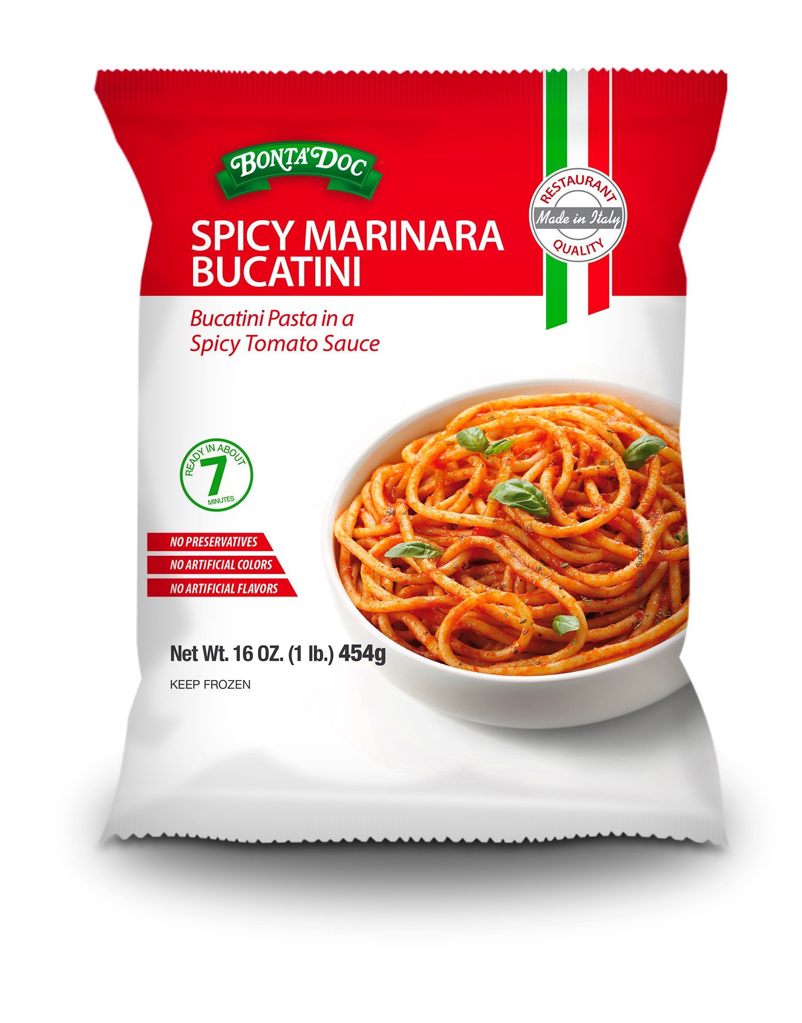 Bonta Doc Spicy Marinara Bucatini - Shop Entrees & sides at H-E-B