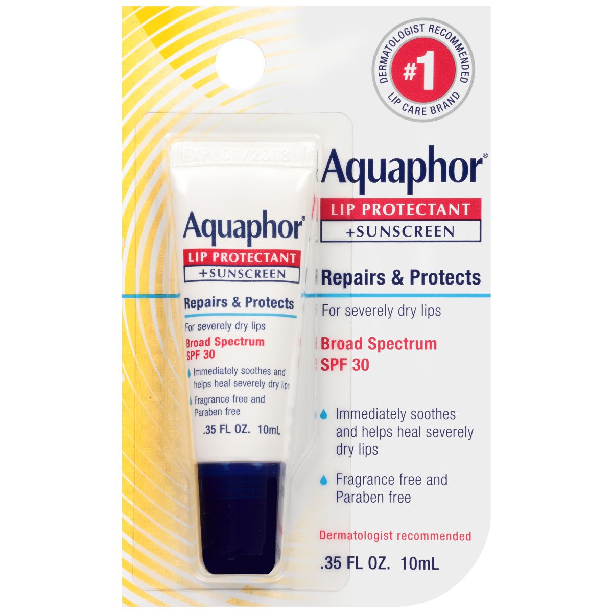Aquaphor Lip Repair + Protect - Shop Lip balm & treatments at H-E-B