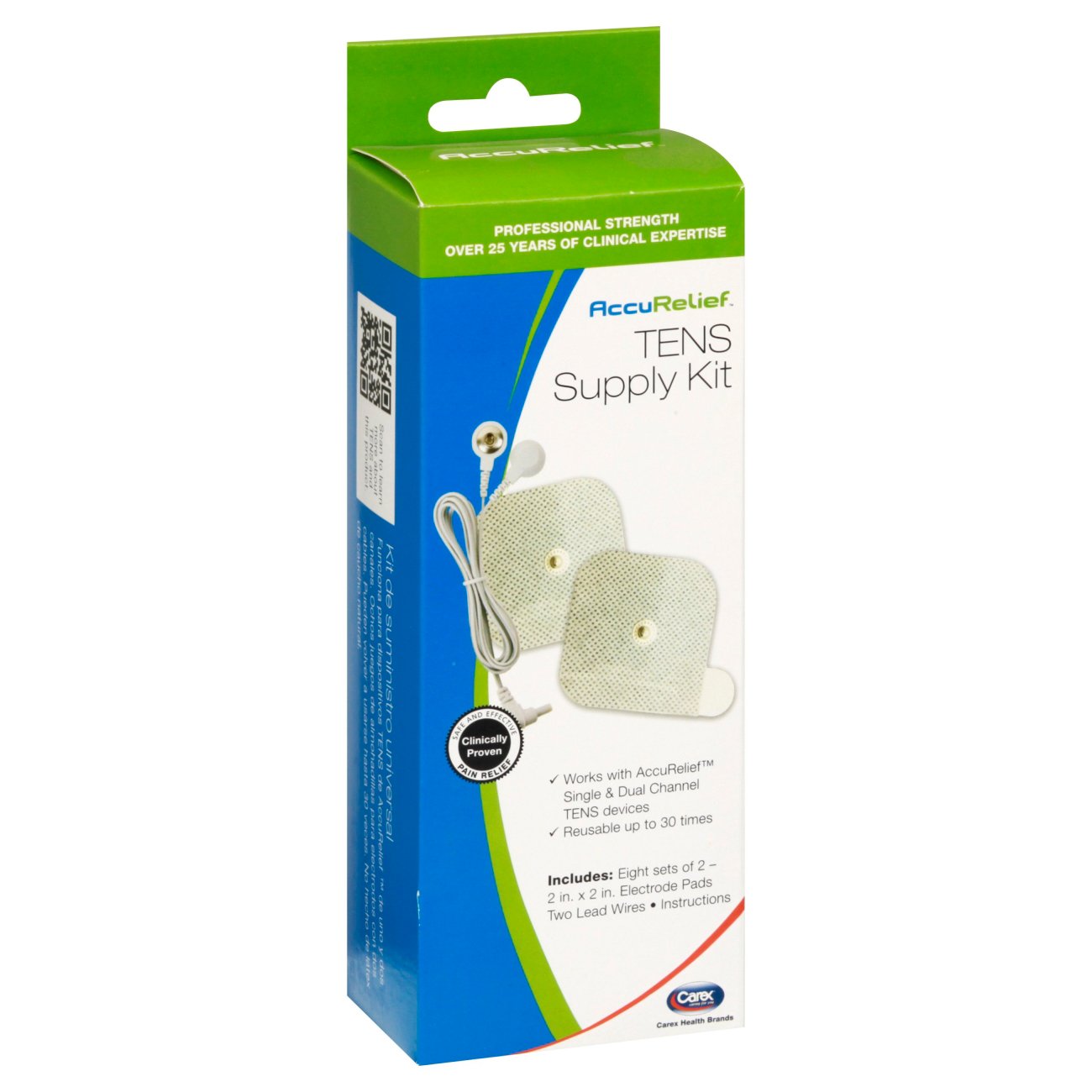 AccuRelief Universal TENS Therapy Supply Kit - Shop Medicines ...