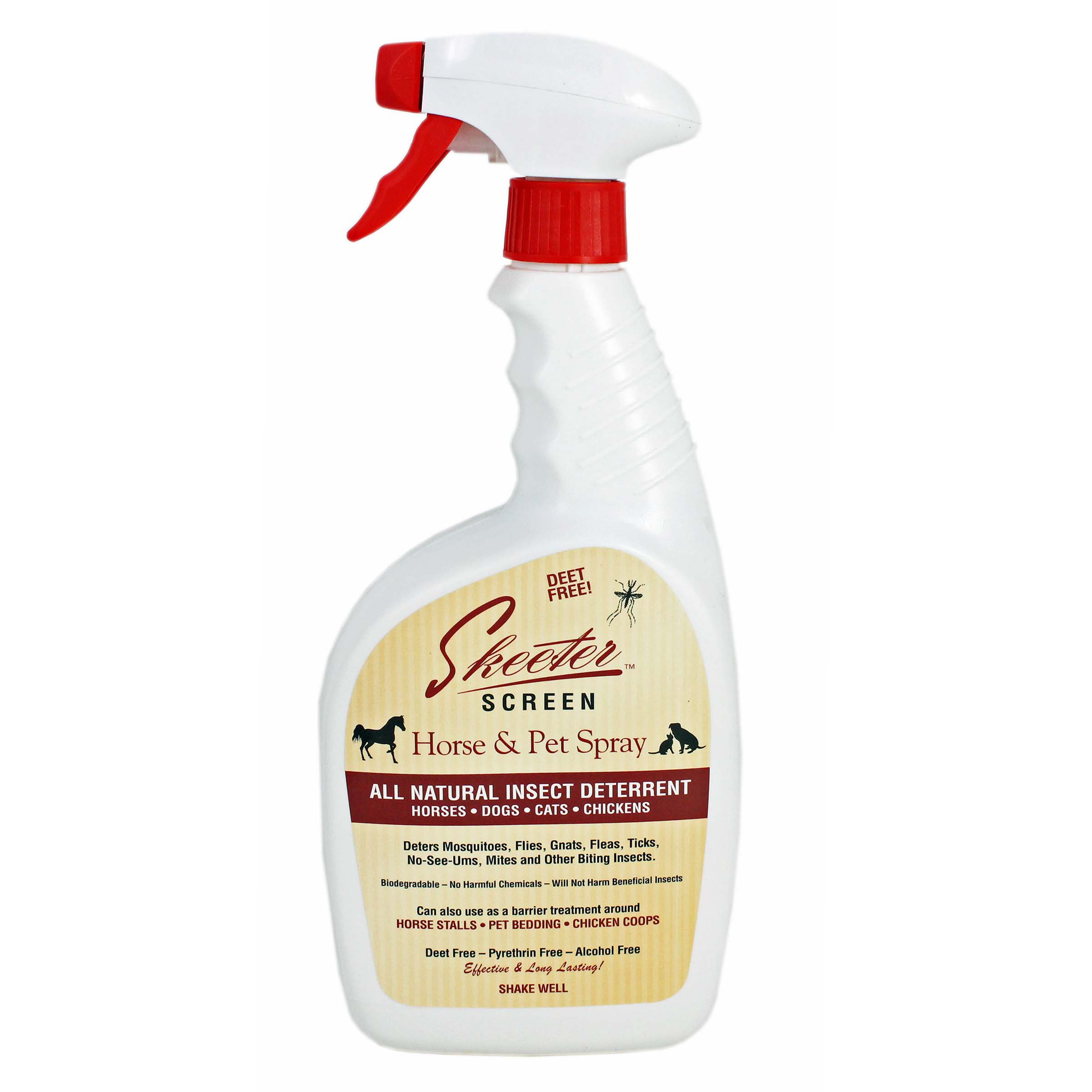 Skeeter Screen Horse & Pet Spray Natural Insect Deterrent - Shop Pest ...