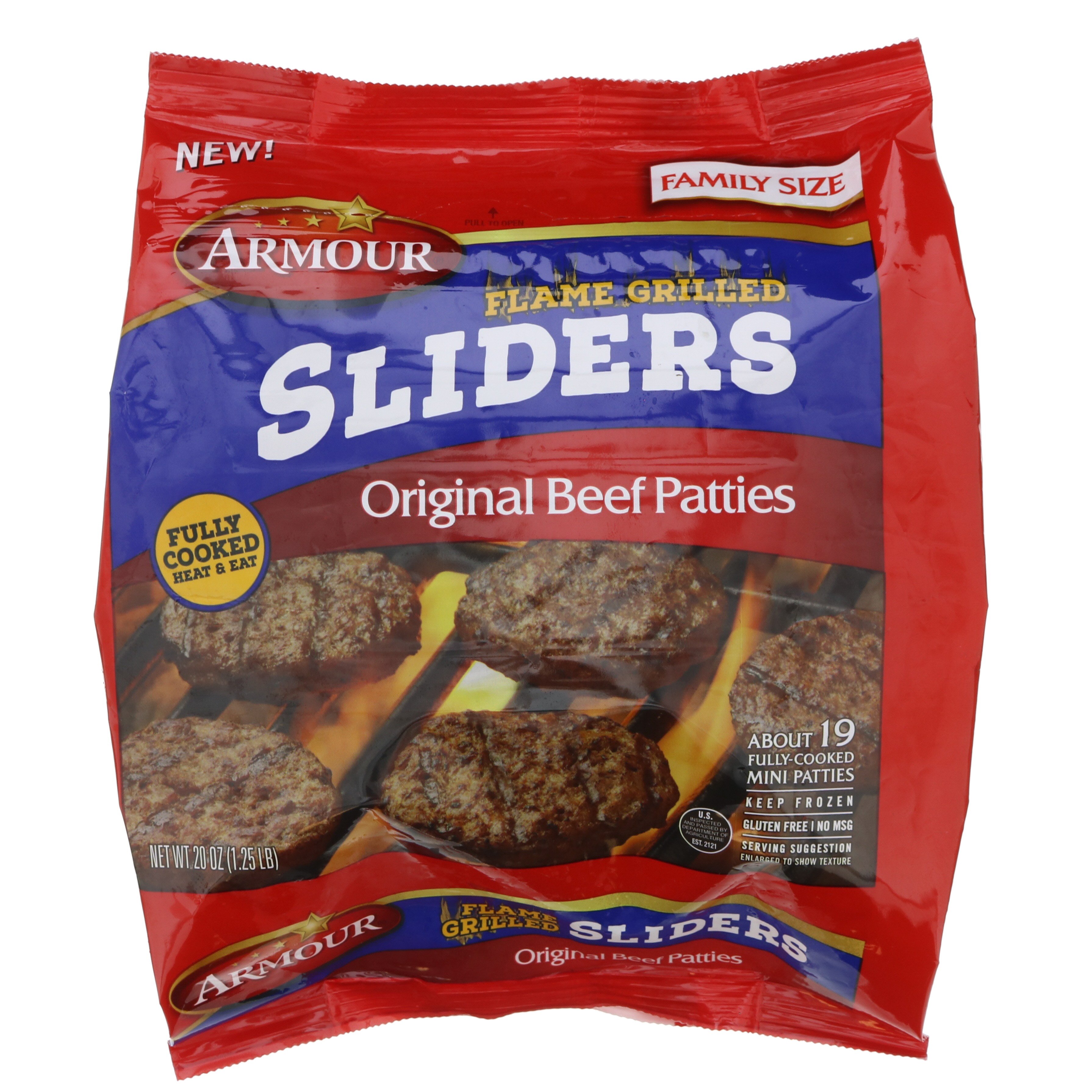 Armour Flame Grilled Beef Sliders - Shop Beef & Veal at H-E-B