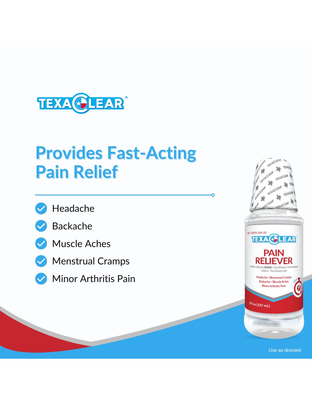 TexaClear Liquid Pain Reliever - Shop Pain relievers at H-E-B