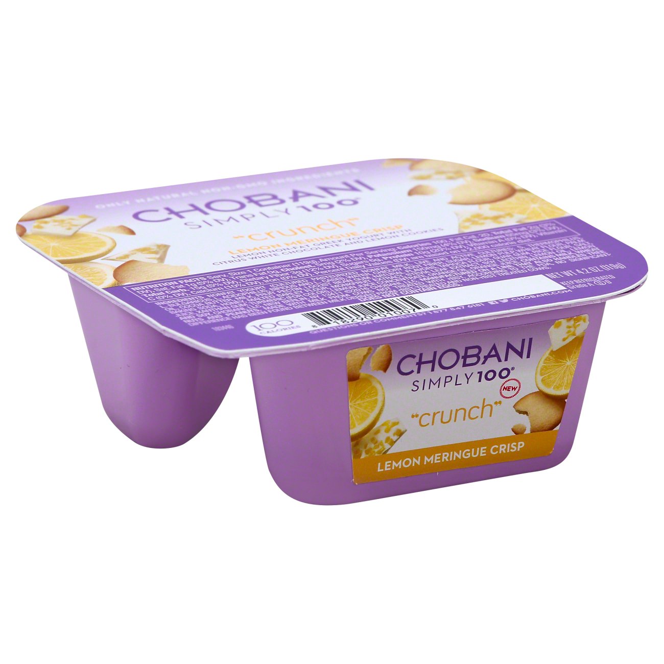 Chobani Simply 100 Crunch Lemon Meringue Crisp - Shop Yogurt at H-E-B