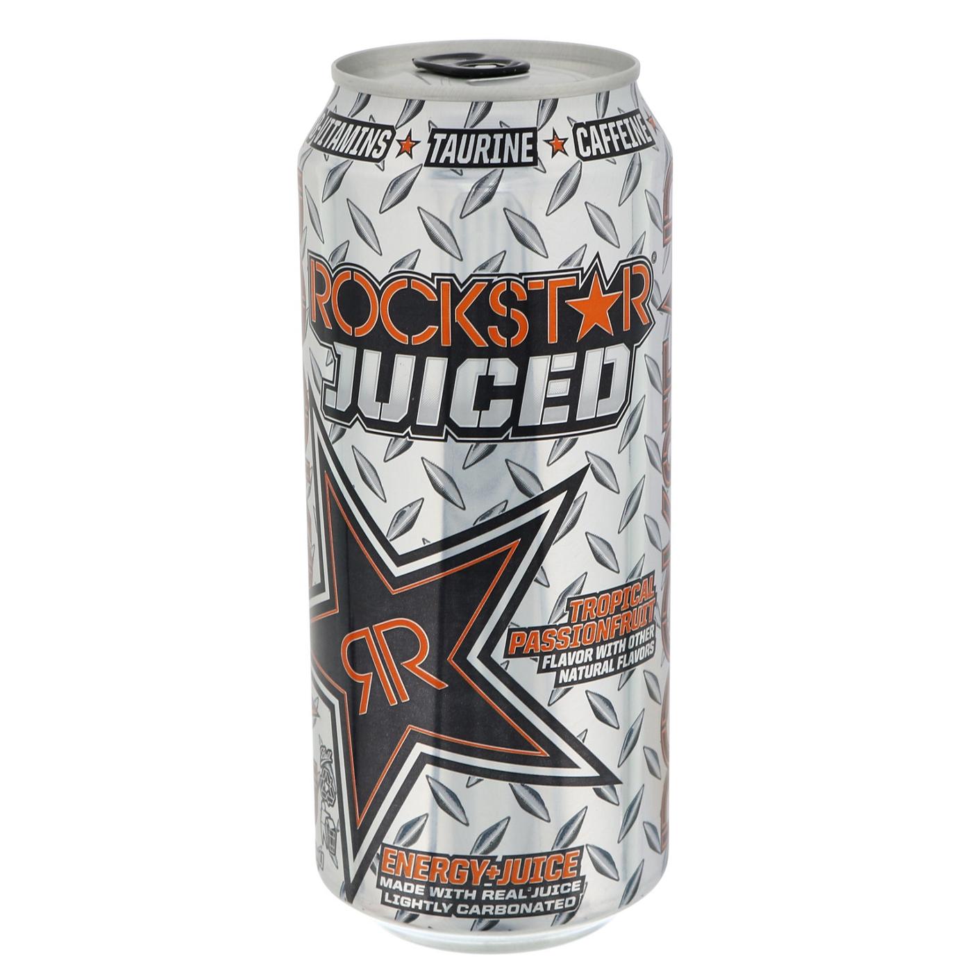 Rockstar Tropical Passionfruit Energy Drink - Shop Sports & Energy ...