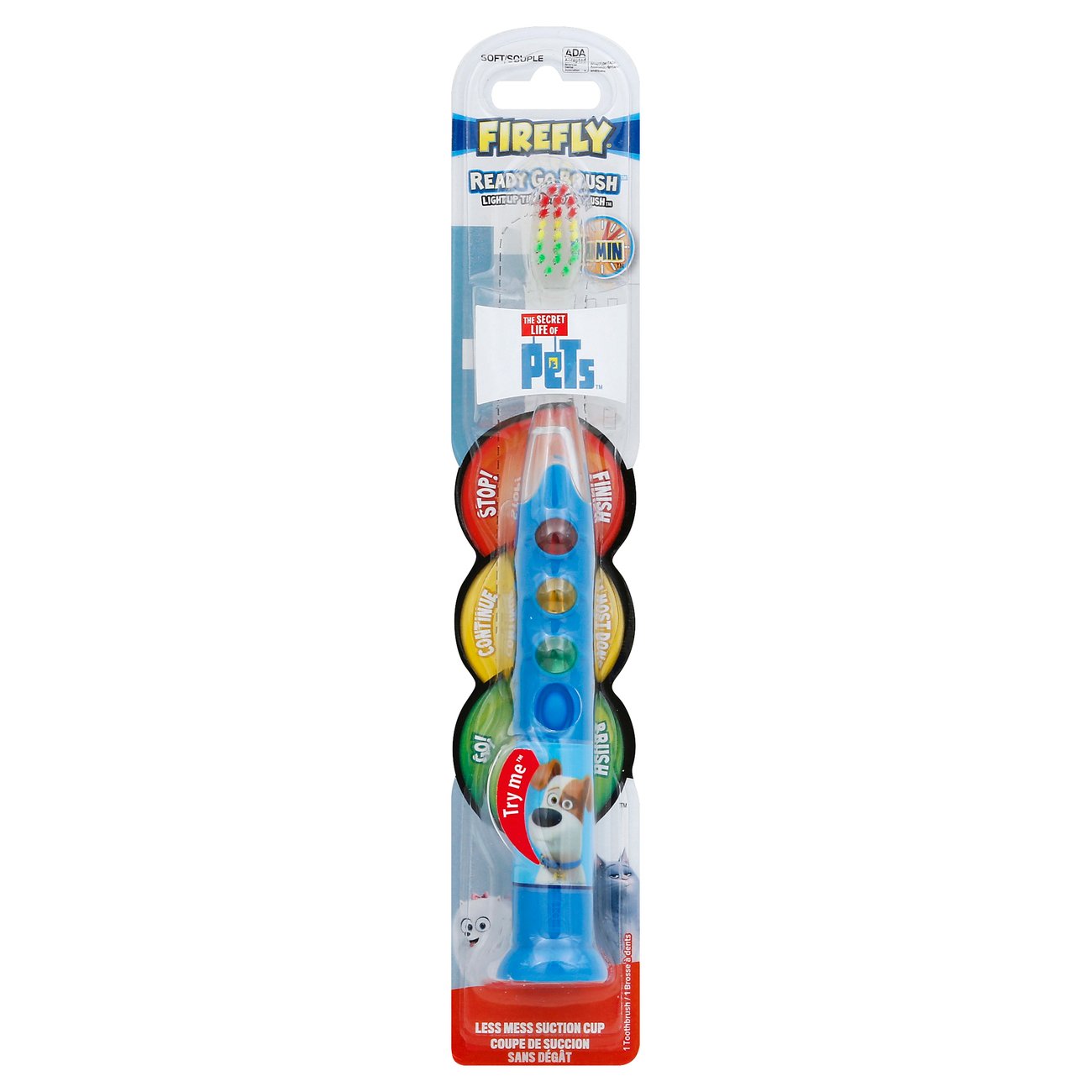 Firefly Secret Life Of Pets Ready Go Light Up Timer Toothbrush - Shop ...