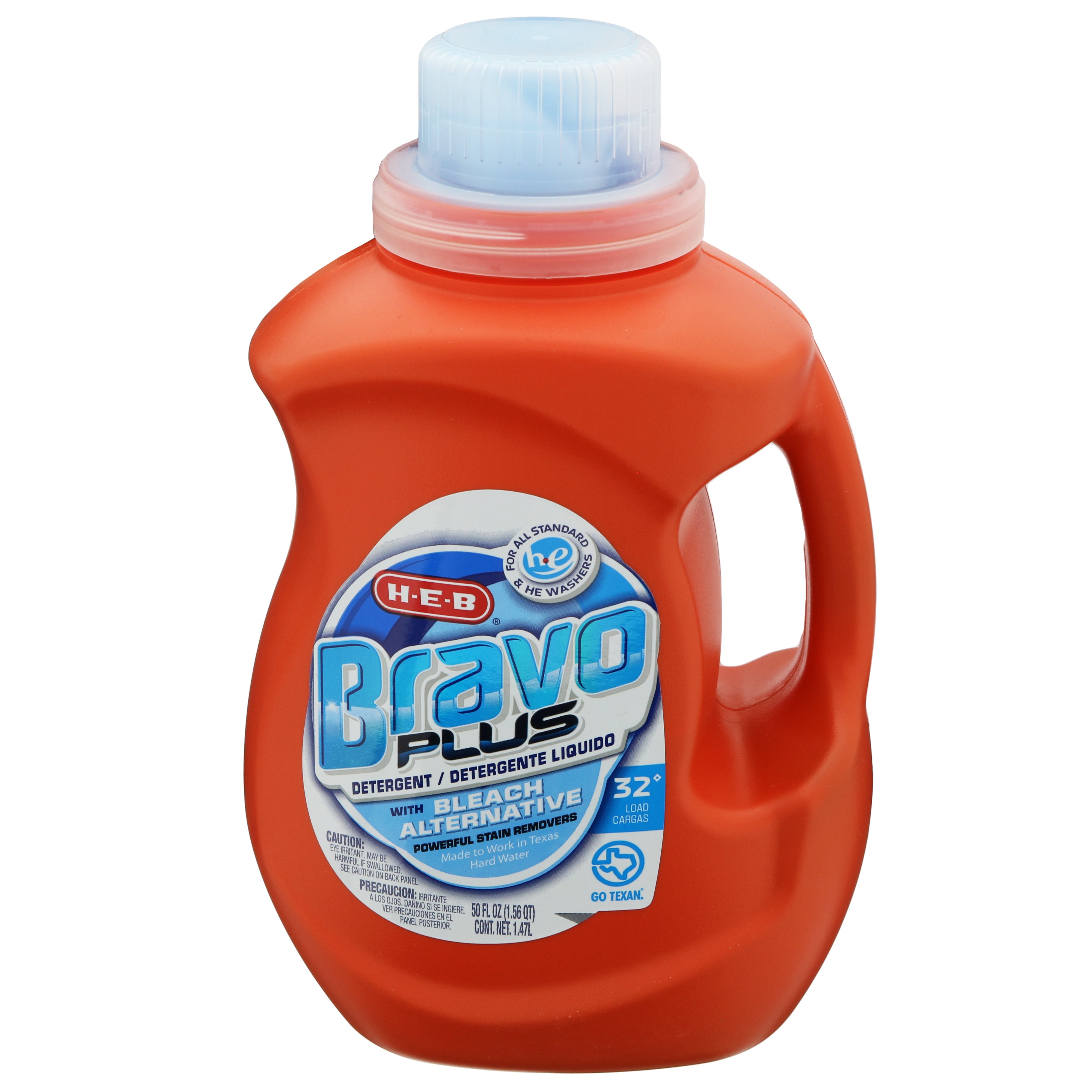 H-E-B Bravo Plus Bleach Alternative 32 Load - Shop Detergent at H-E-B