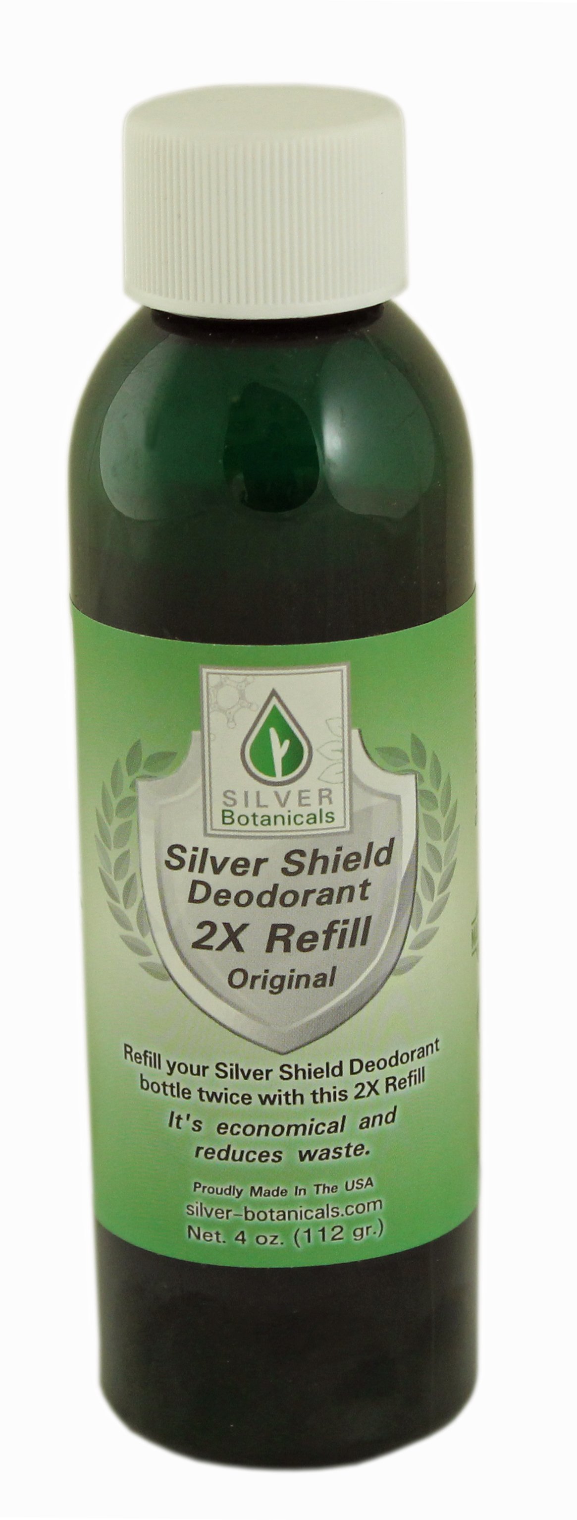 Silver Botanicals Shield Deodorant 2X Refill Original, ea | Central ...