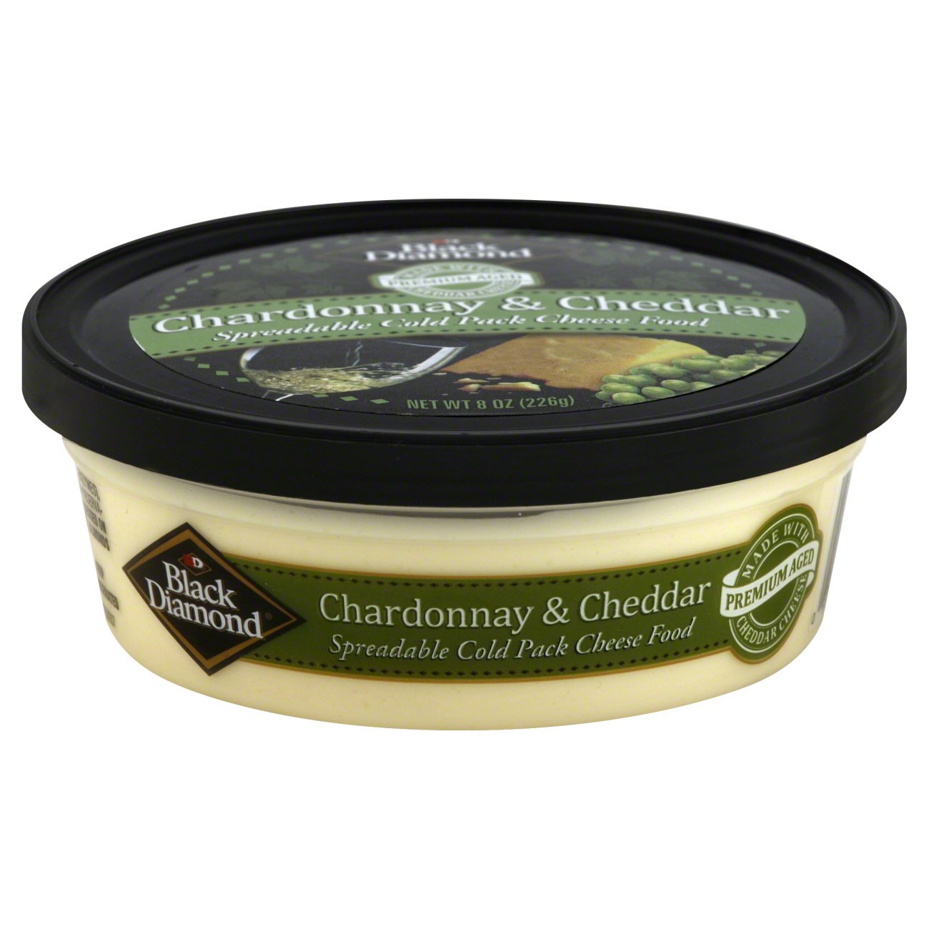 Black Diamond Chardonnay & Cheddar Spreadable Cheese - Shop Cheese at H-E-B