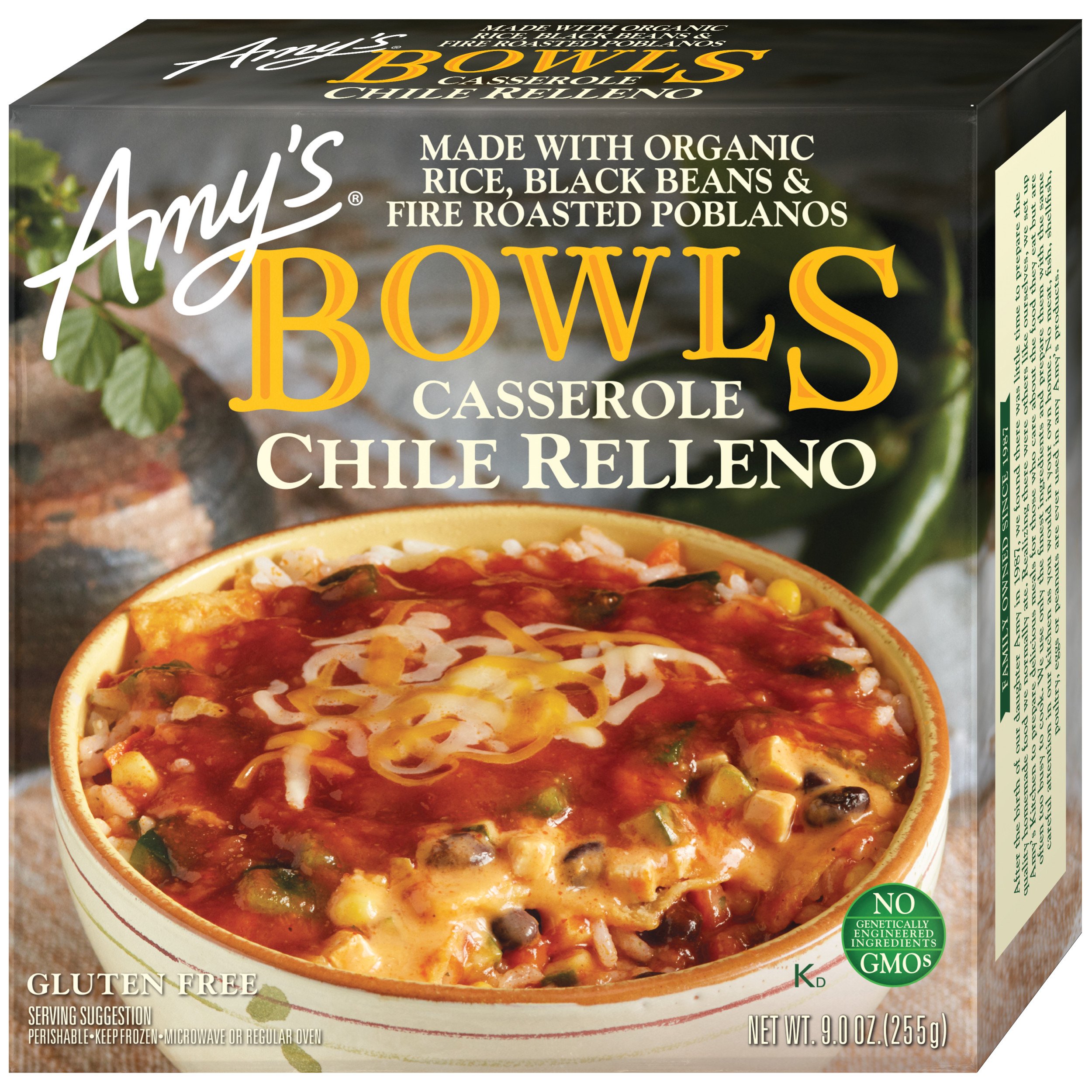 Amy's Chile Relleno Casserole Frozen Meal - Shop Entrees & sides at H-E-B