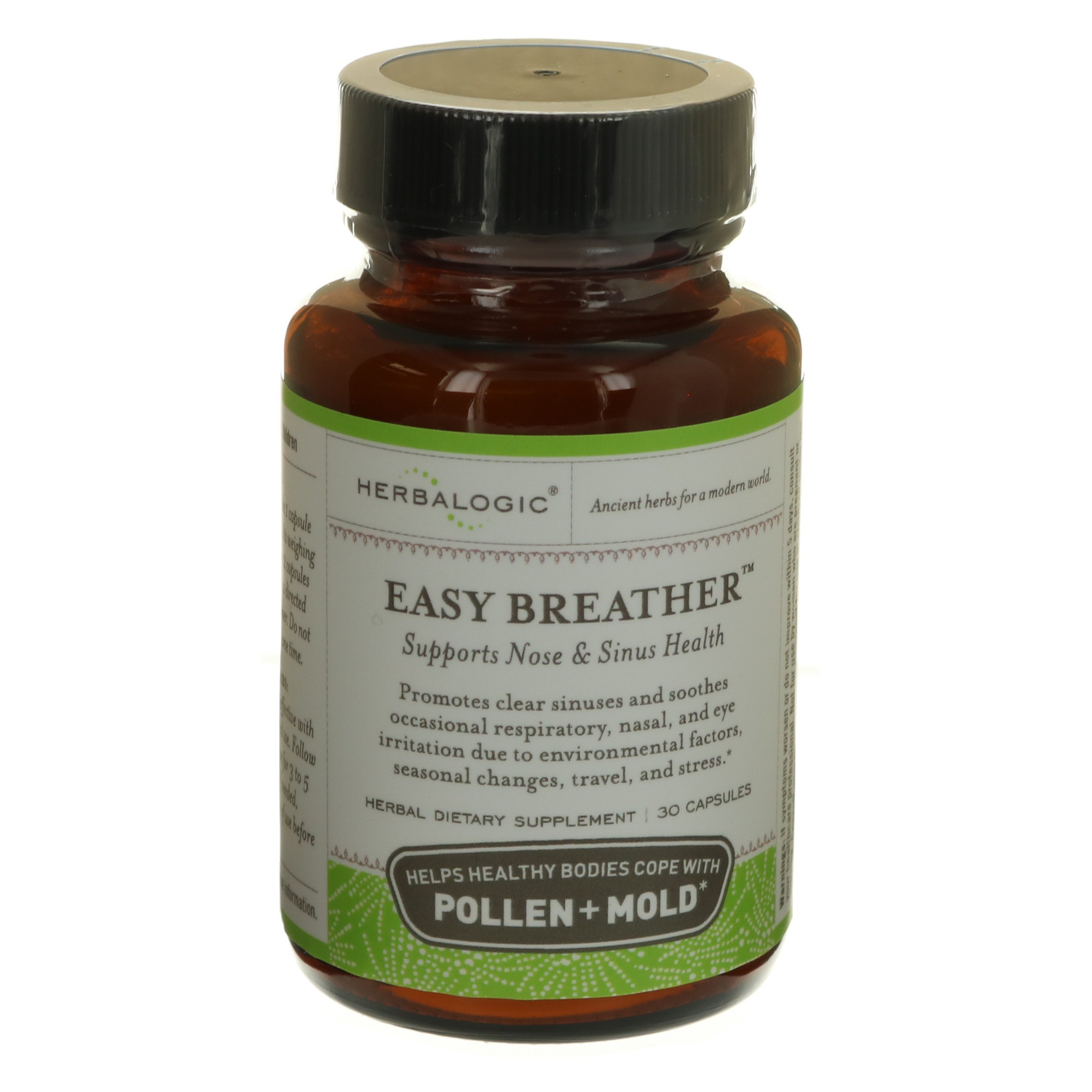 Herbalogic Easy Breather Capsules: Pollen Allergy Support - Shop Herbs ...