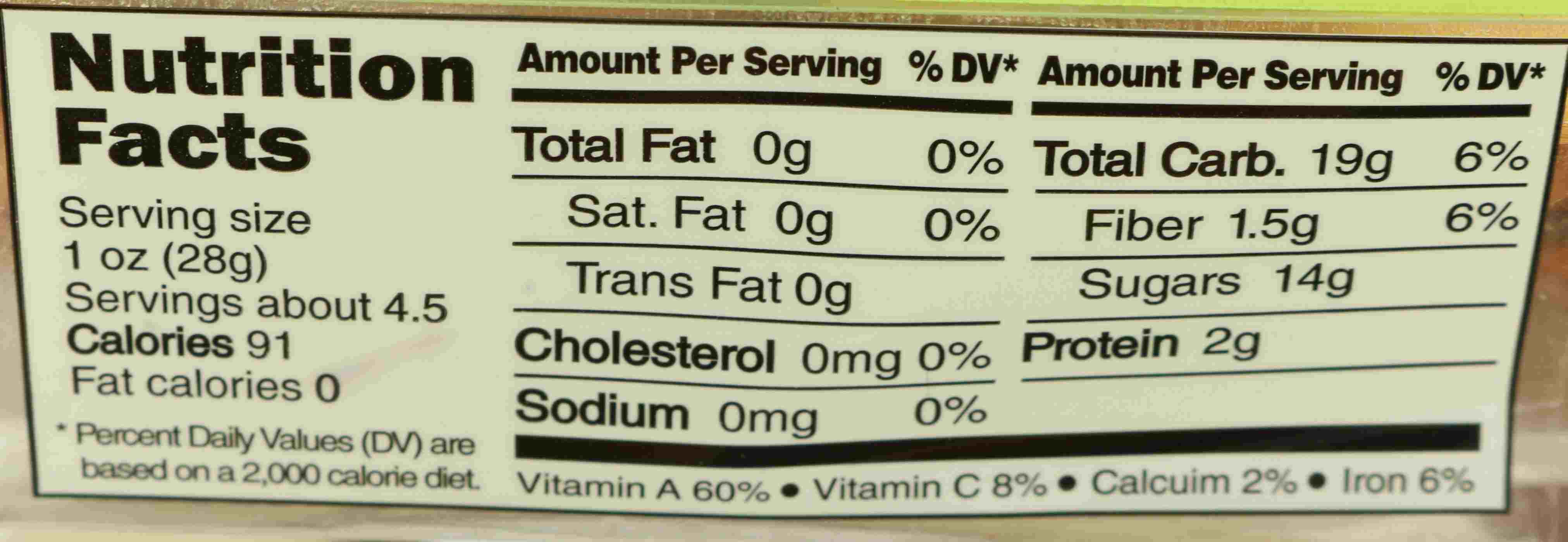 Nutty & Fruity 100% Natural Sliced Mango - Shop Tropical & specialty at ...