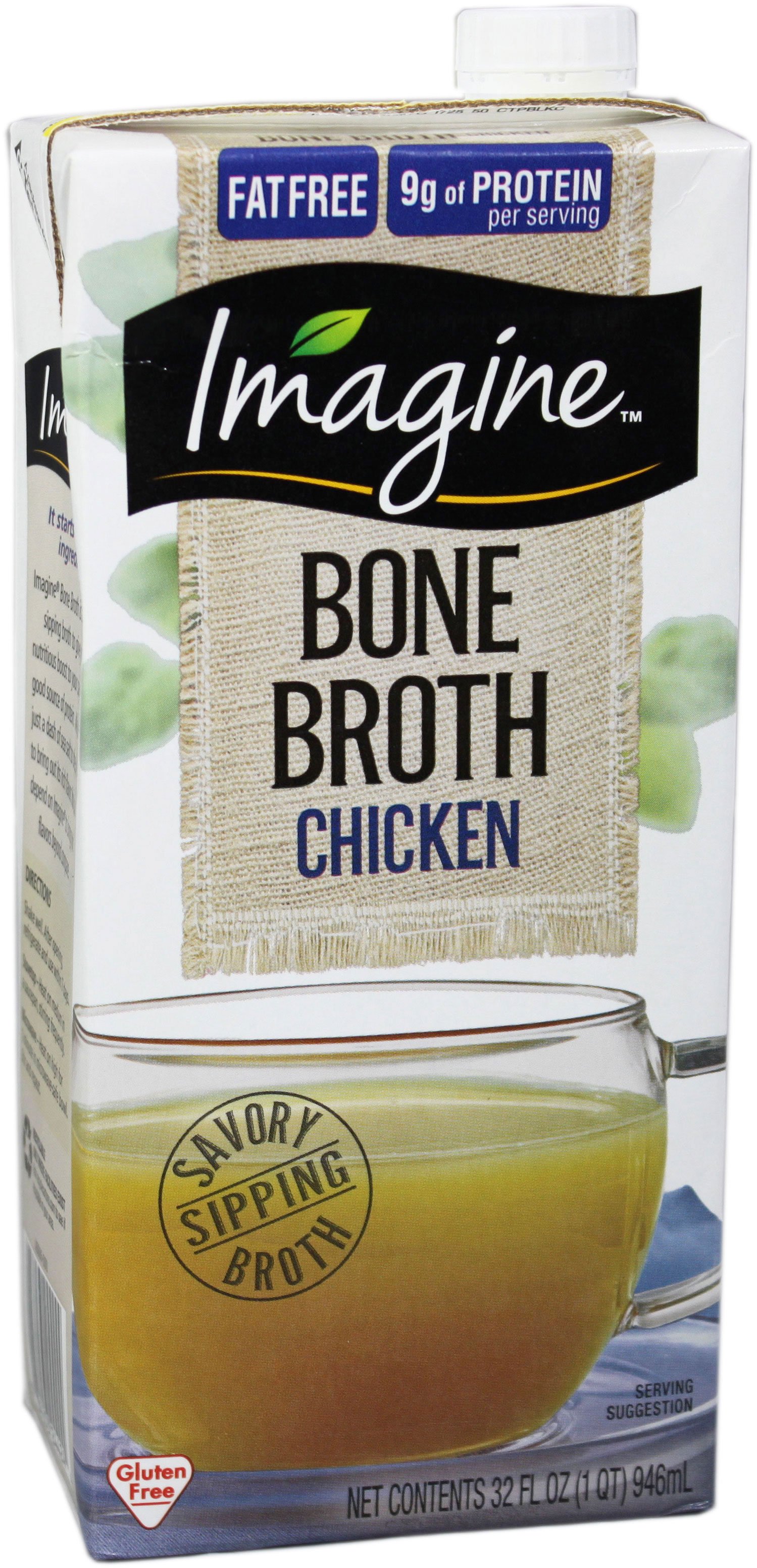 Imagine Natural Creations Chicken Bone Broth, 32 oz | Central Market ...