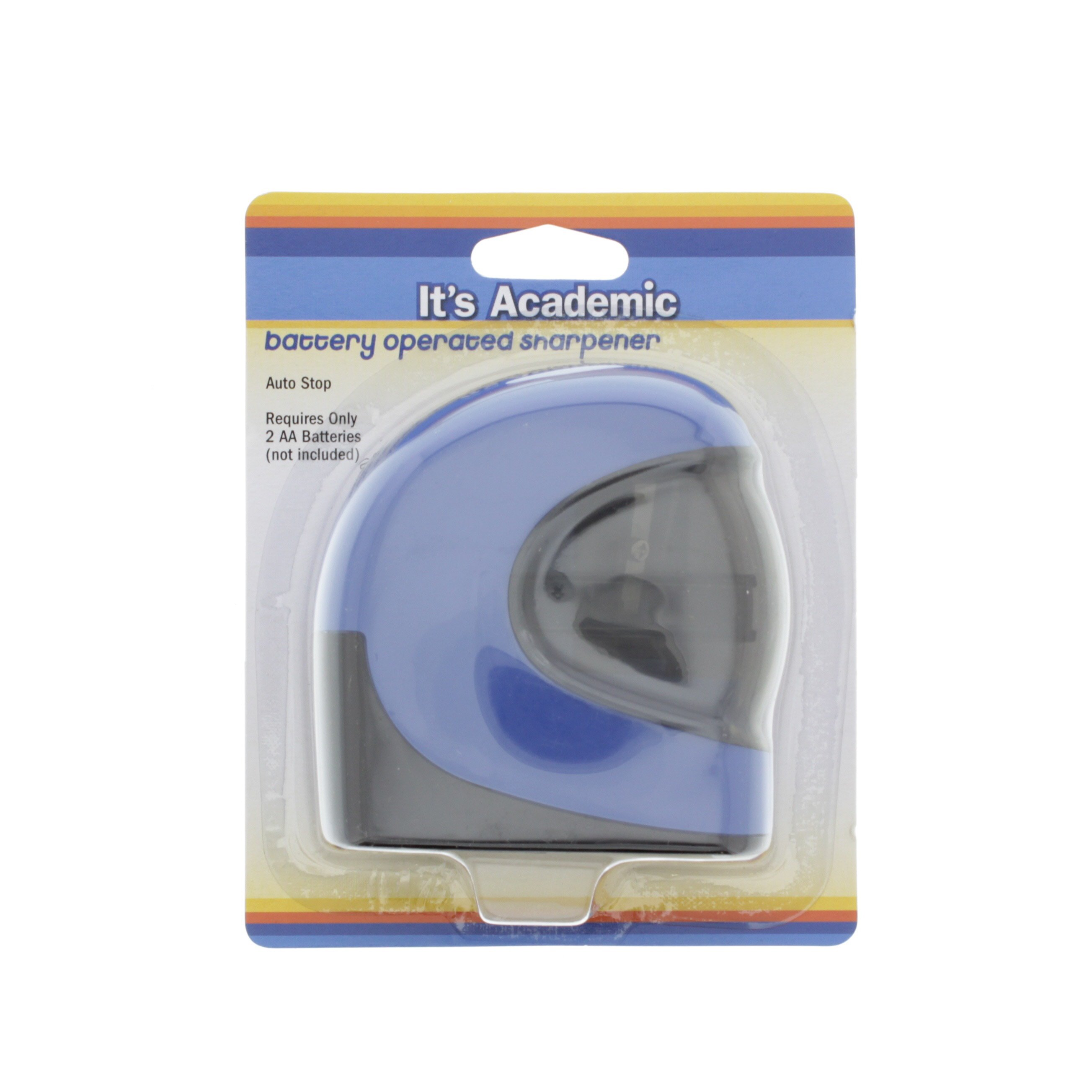 It's Academic Battery Operated Pencil Sharpener, Blue - Shop Pencil ...