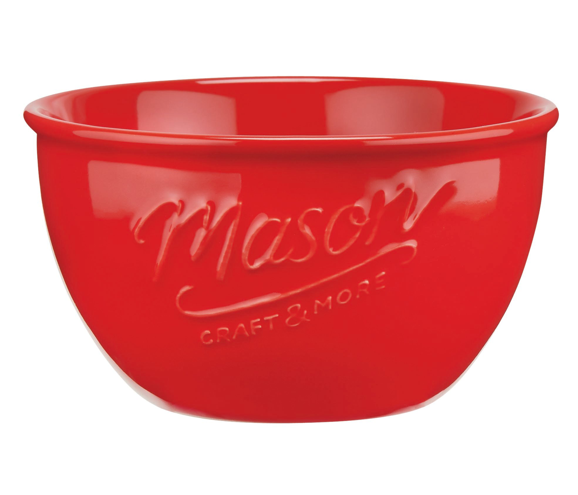Mason Craft & More Red Cereal Bowl - Shop Bowls at H-E-B Mason Craft & More Red Cereal Bowl - Shop Bowls at H-E-B