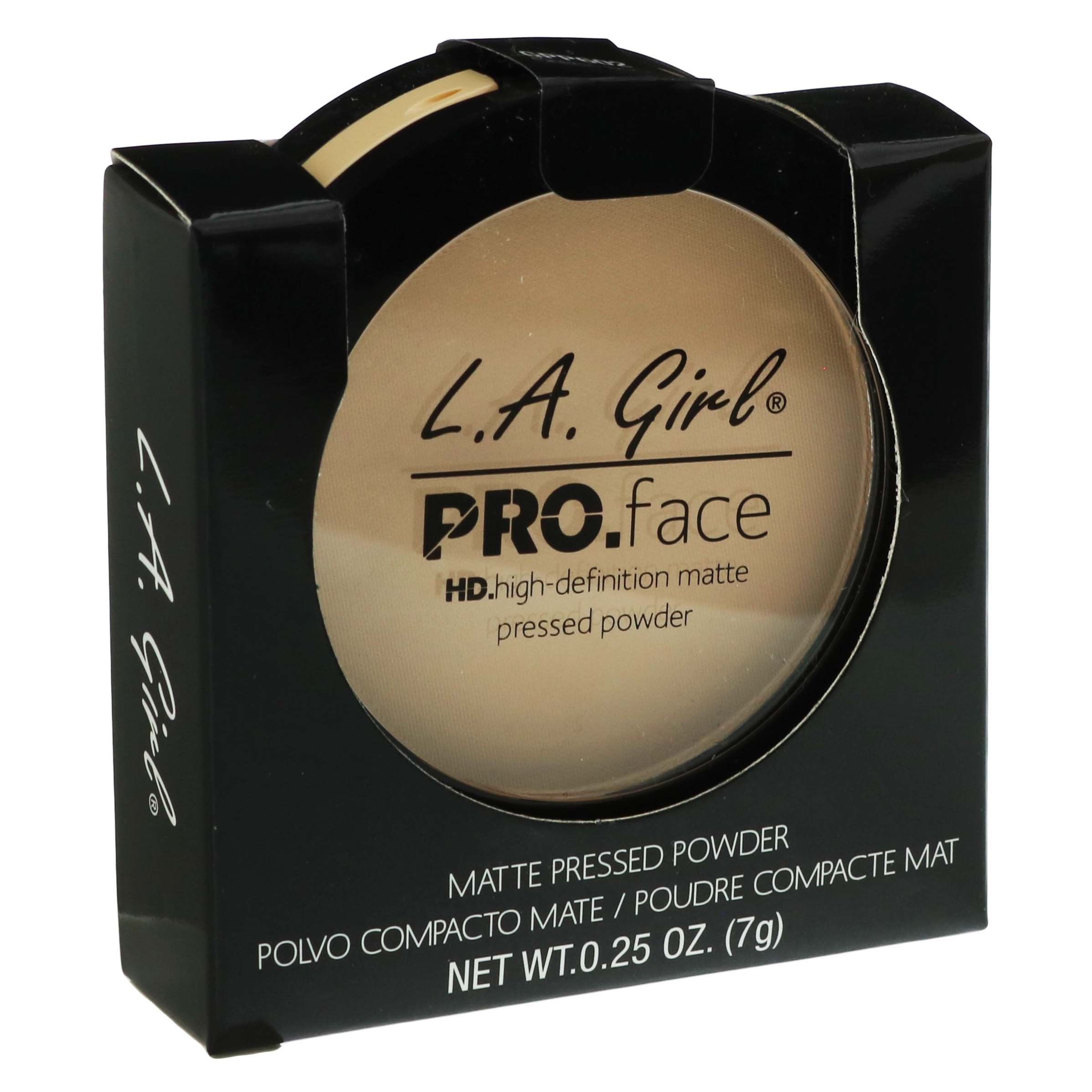 L.A. Girl Pro Face Matte Pressed Powder Classic Ivory - Shop Powder at ...
